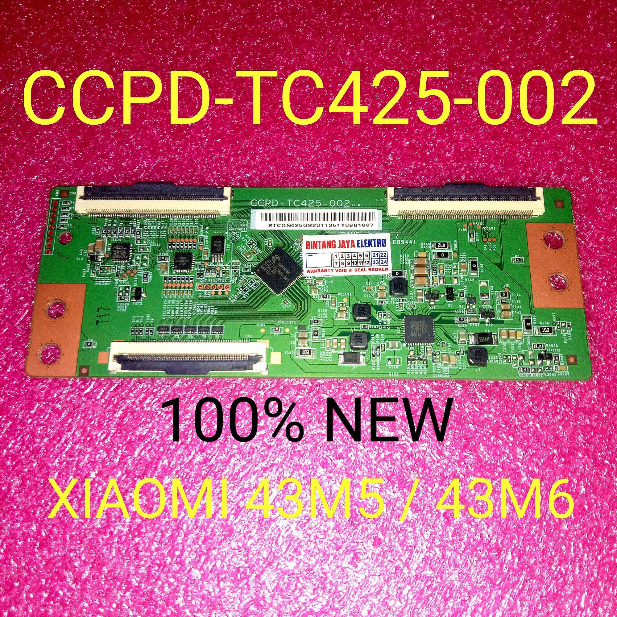 Tcon Tikon T Con Logic Tv Led Xiaomi L43M5 Xiomi L43M6 CCPD TC425 002 ...