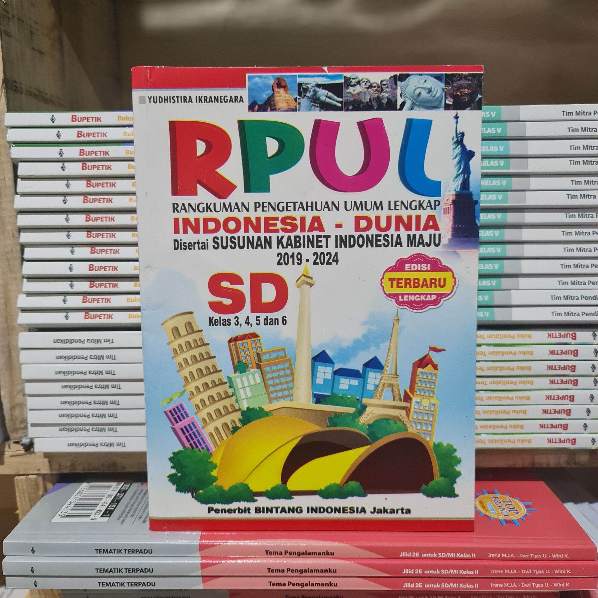 EDISI TERBARU BUKU RPUL INDONESIA - DUNIA UNTUK SD KELAS 3 4 5 DAN 6 ...