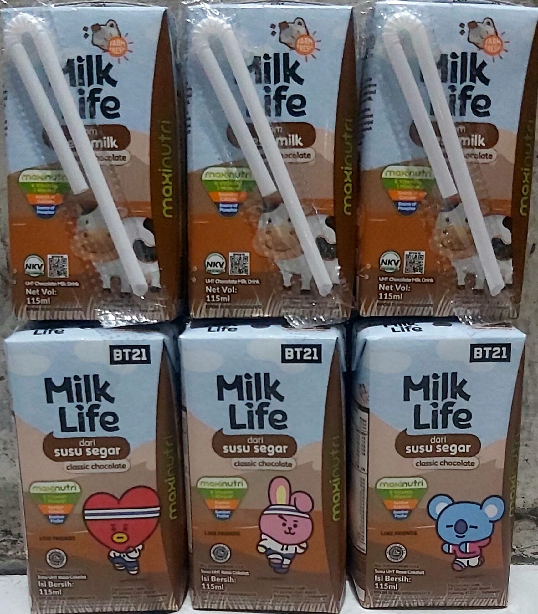 Susu UHT Milk Life 115 ml [ 6 pcs] Rasa Coklat | Lazada Indonesia