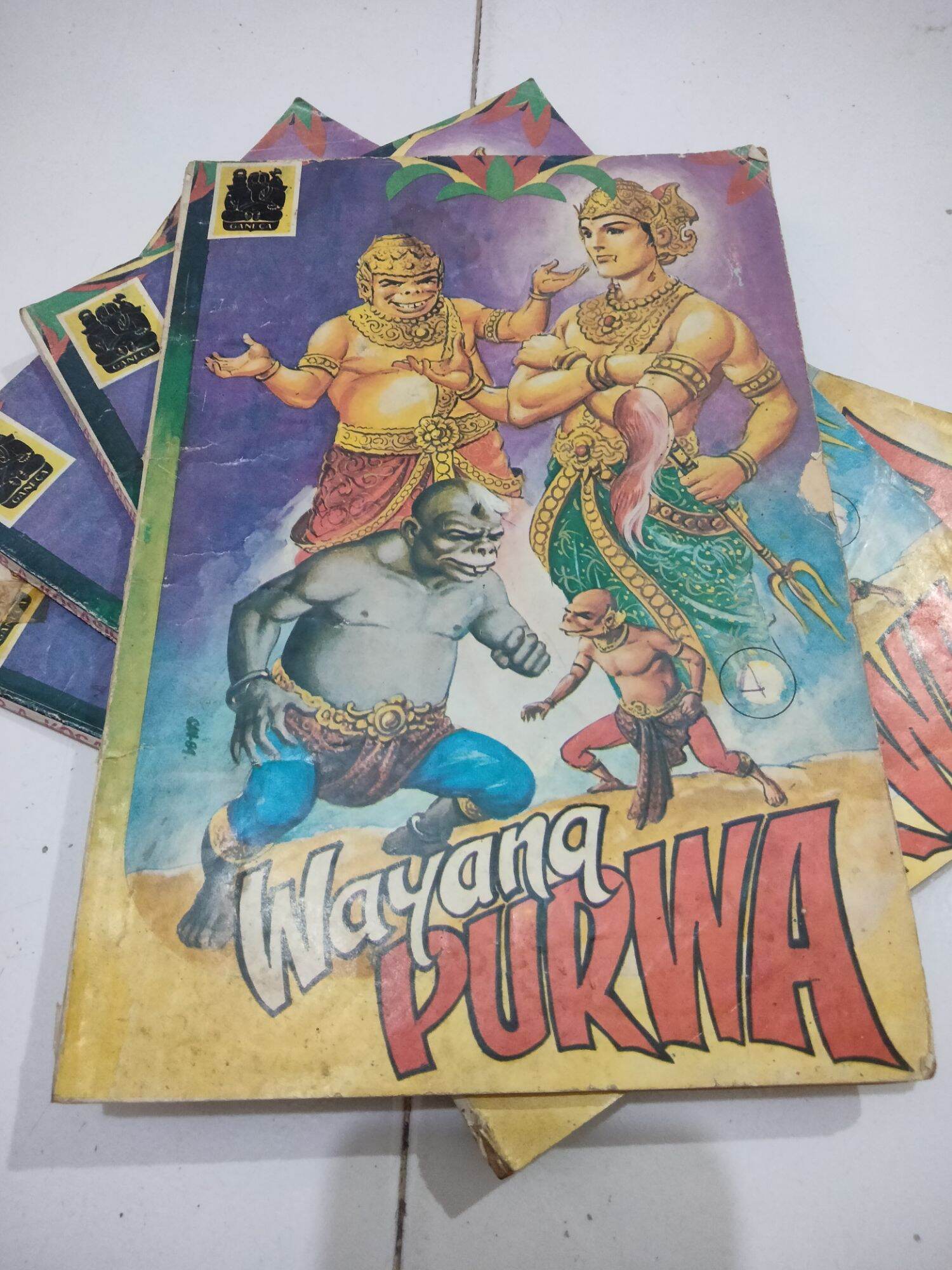 Komik Wayang Lawas RA Kosasih Wayang Purwa Lengkap A-D TAMAT | Lazada ...
