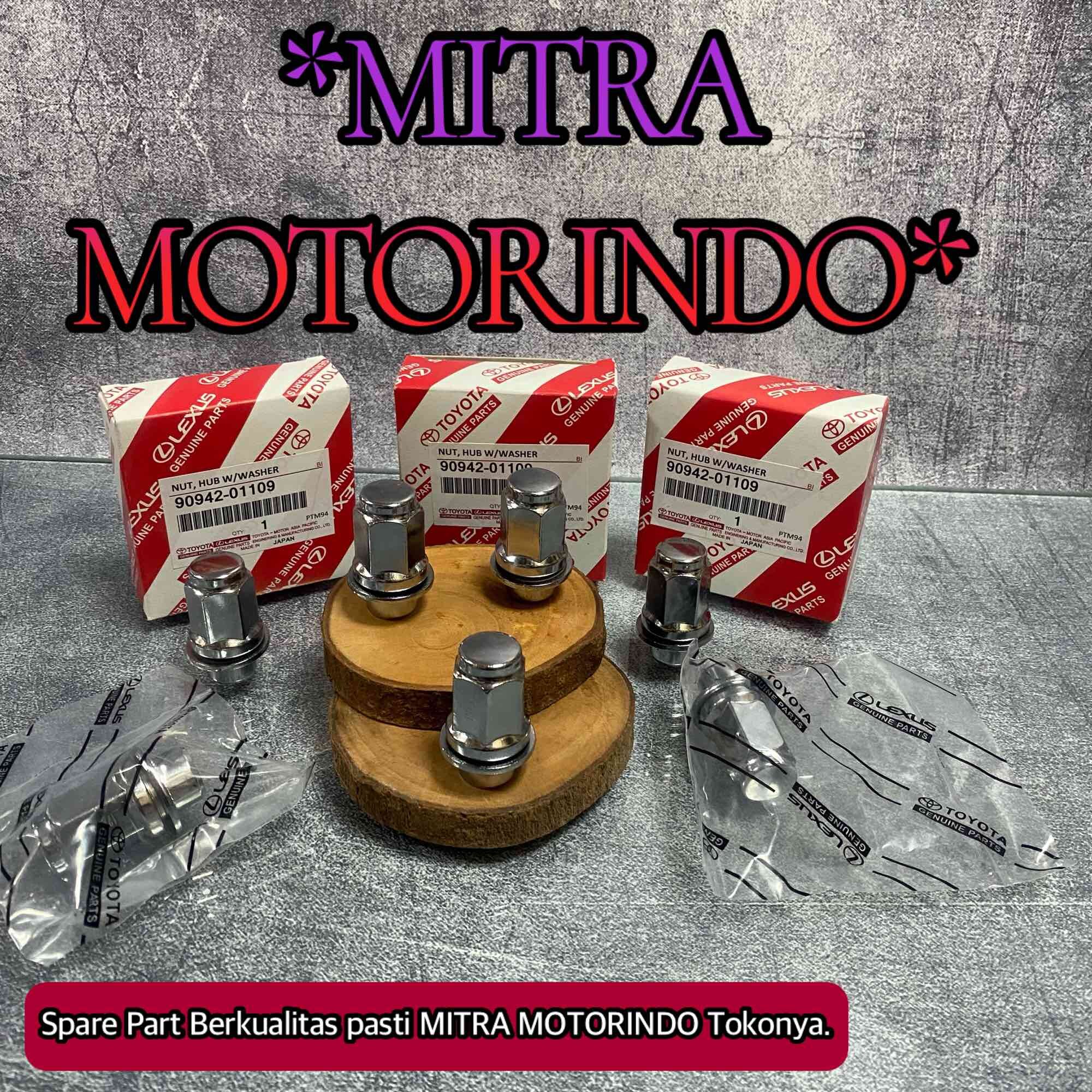 Nut Baut Roda,Mur Roda Toyota Hilux Innova Fortuner 1Pcs 90942-01109 | Lazada Indonesia