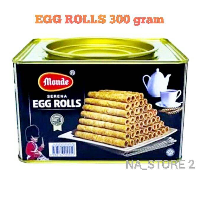 EGG ROLL MONDE ORIGINAL 300 gram - kue semprong rasa original | Lazada ...