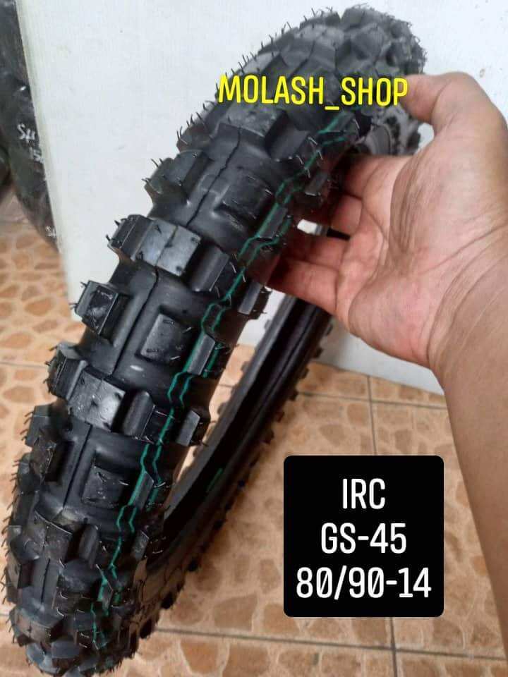 Ban Cross Ring 14 IRC GS-45 ukuran 80/90-14 kondisi baru | Lazada Indonesia