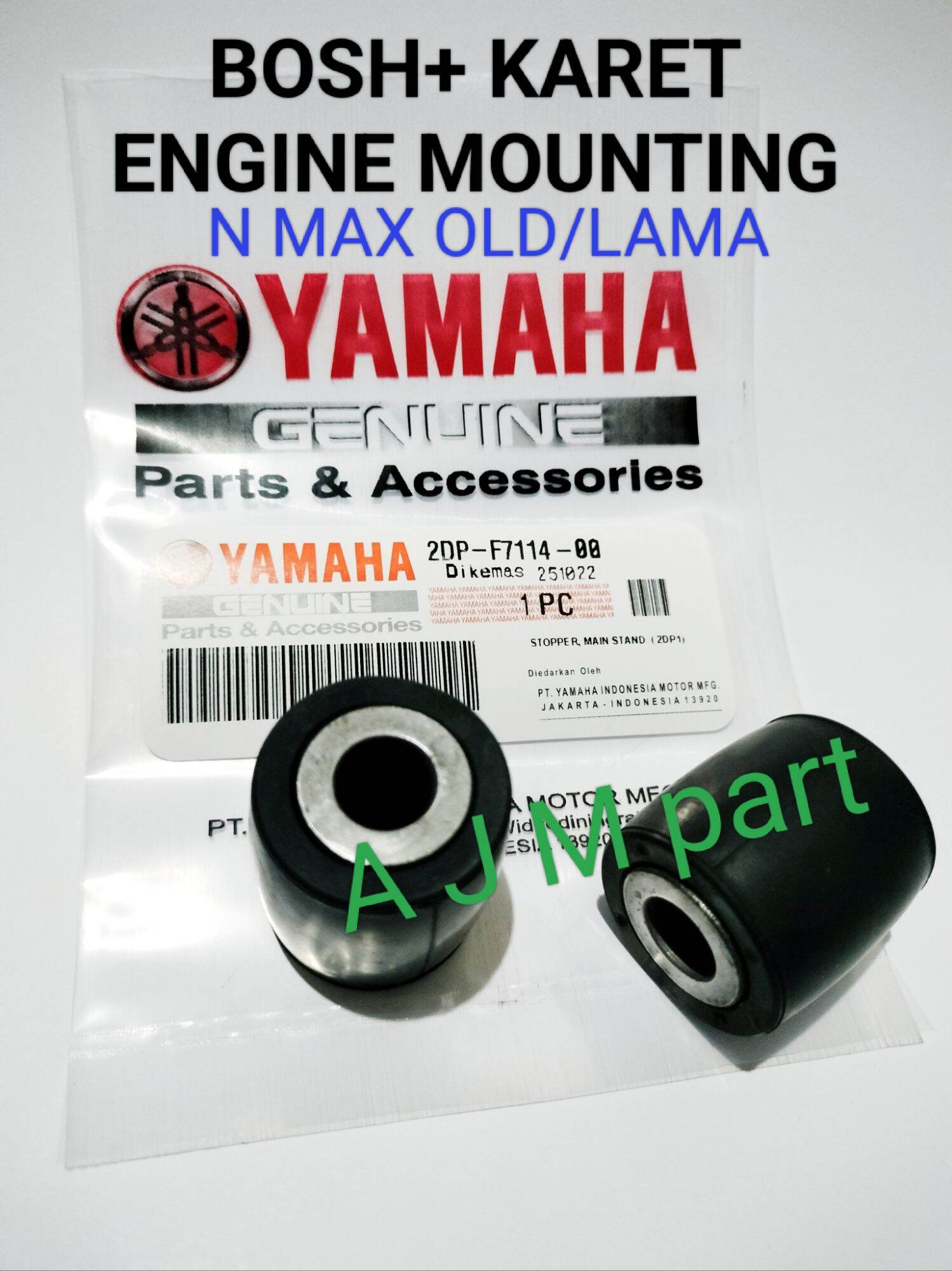 KARET BOSH ENGINE MOUNTING YAMAHA NMAX N MAX OLD LAMA 2 PC | Lazada ...
