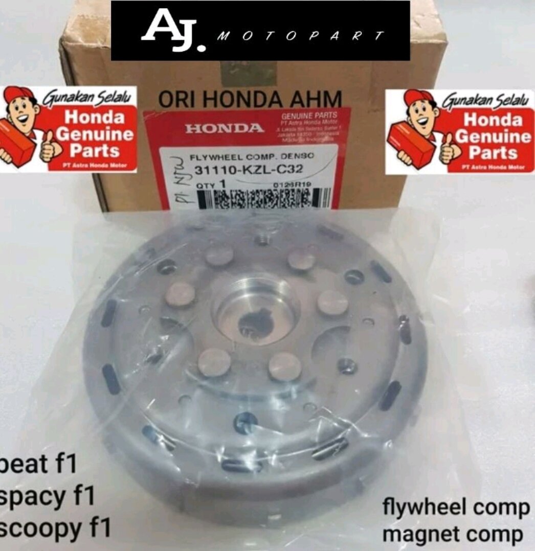 magnet flywheel comp beat f1 scoopy f1 spacy f1 31110-KZL-C32 ori honda ...