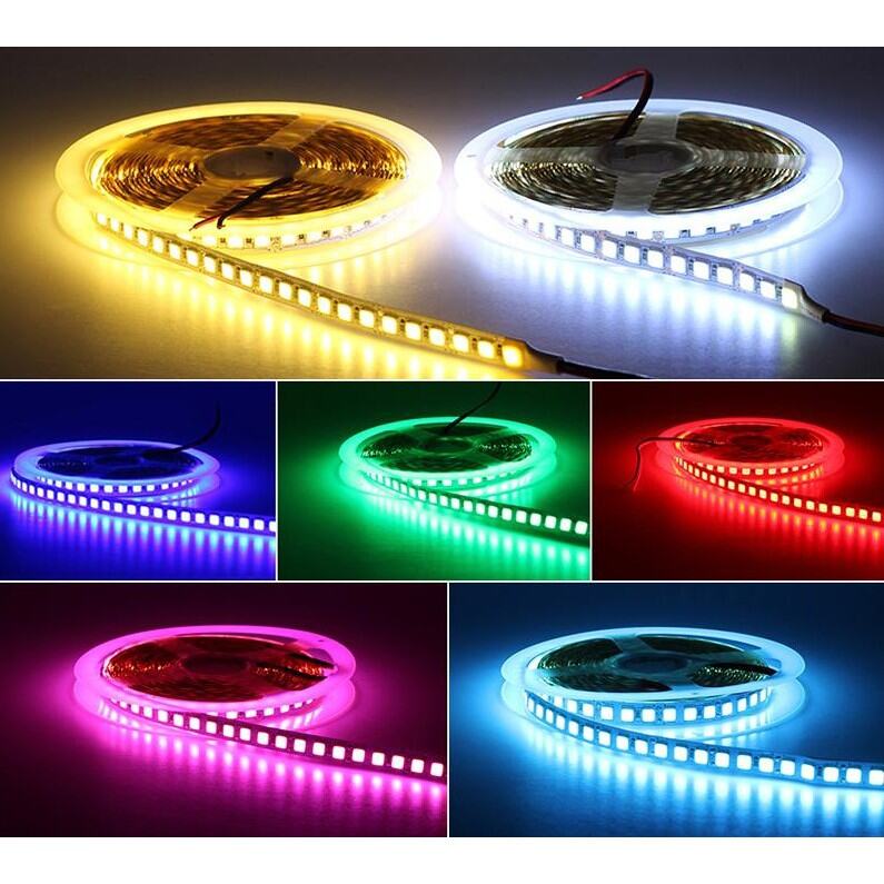 LED STRIP ROLL 2835 12 VOLT IP44 PANJANG 5 METER WATERPROOF/OUTDOR ...
