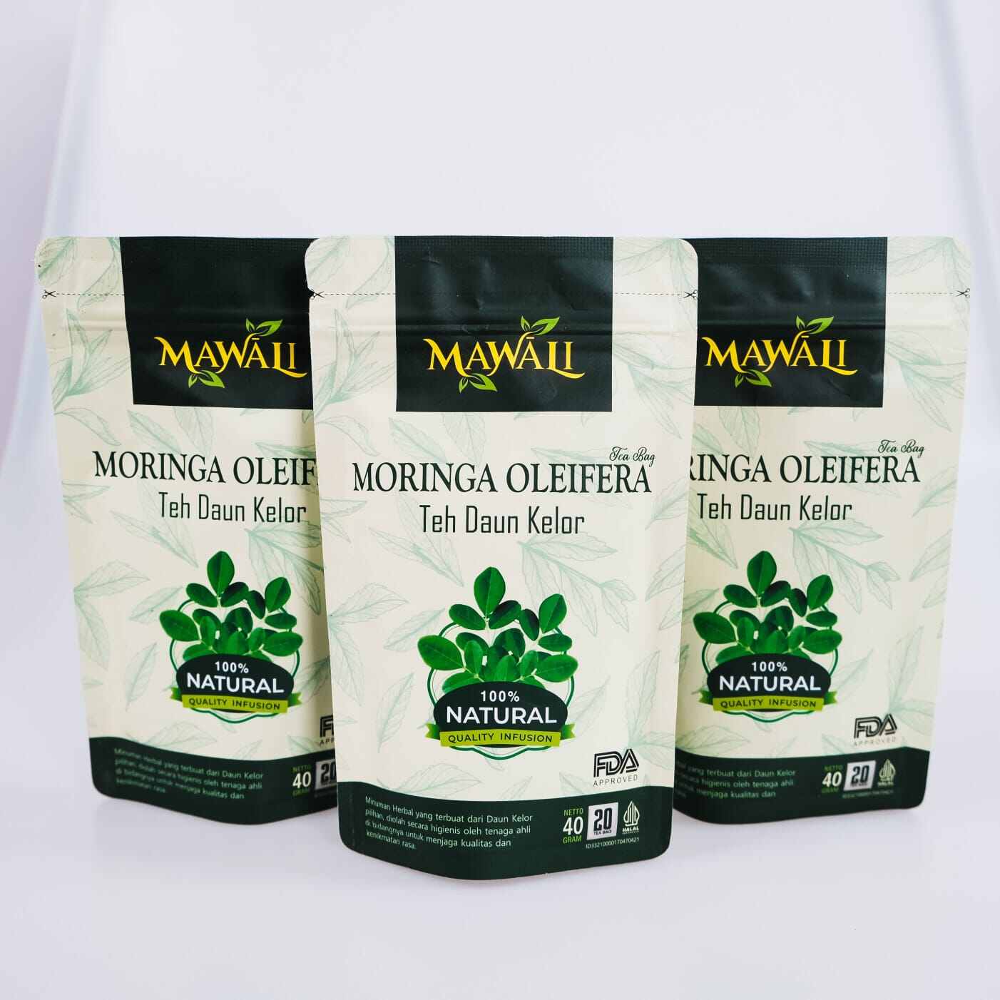 ORIGINAL MAWALI TEH KELOR MORINGA OLEIFERA | Lazada Indonesia