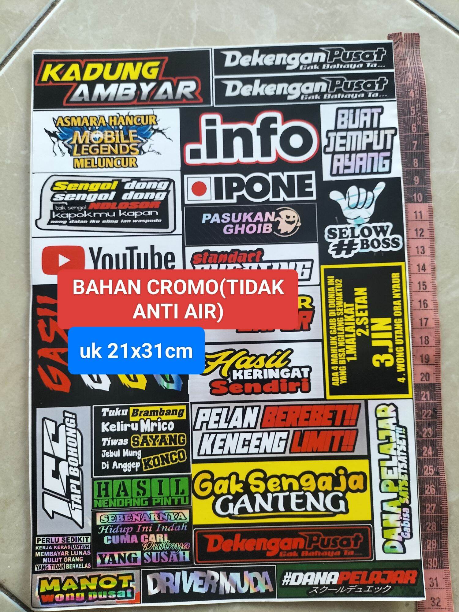 STIKER KATA KATA | STIKER KATA KATA VIRAL | STIKER PACK | STIKER 1 ...