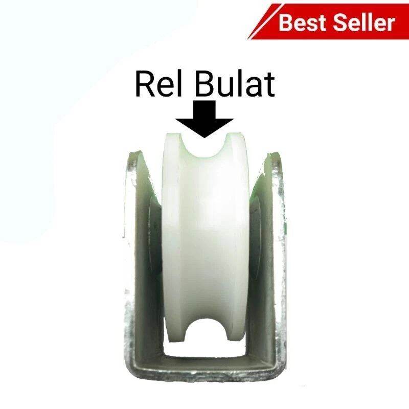 Roda Pagar Nilon Ukuran 8 cm Pintu Besi Roda Gerbang Nilon Ukuran 8 cm ...