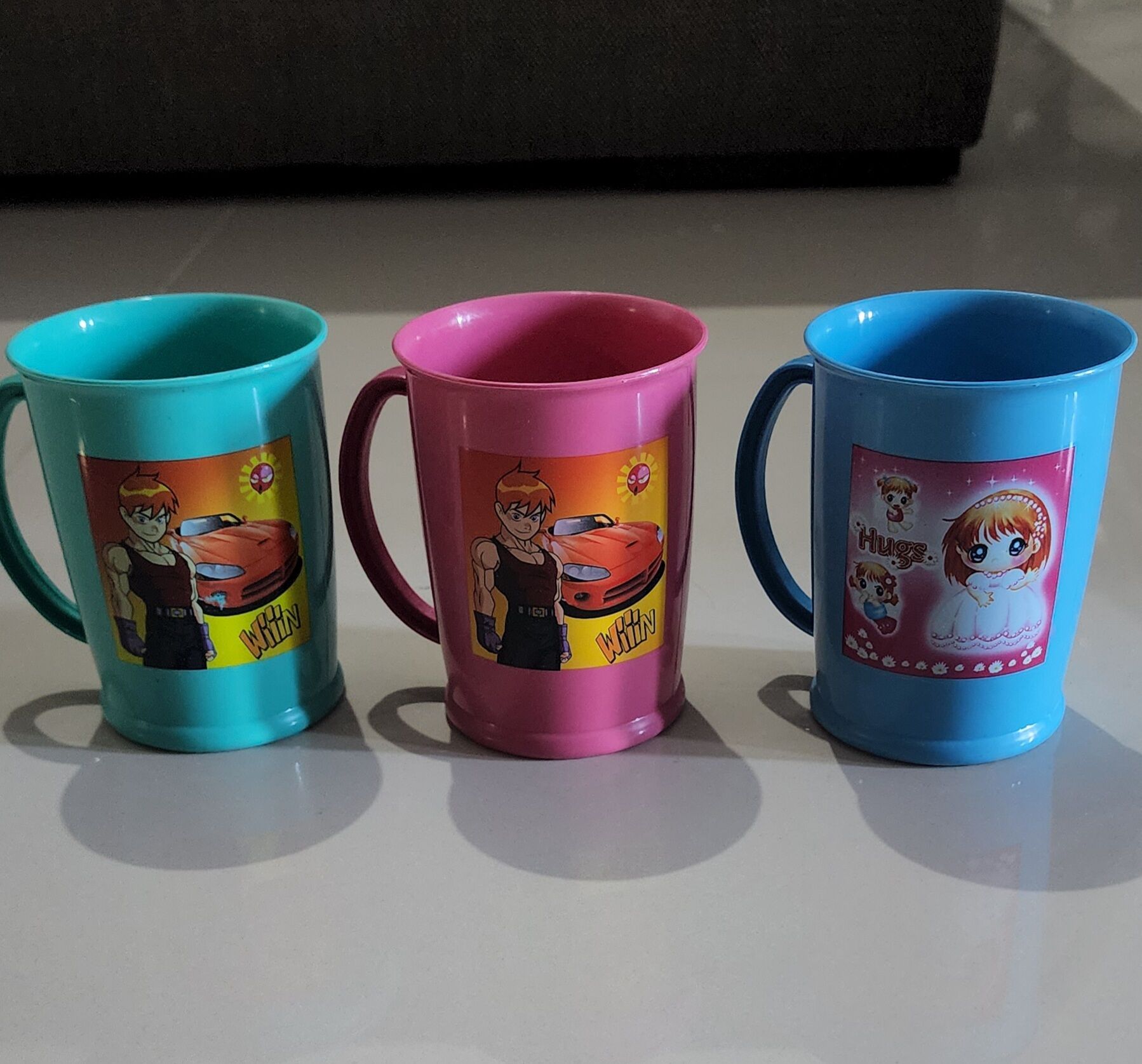 (minimal 2) Gelas cantik / gelas pegangan / cangkir / gelas anak ...