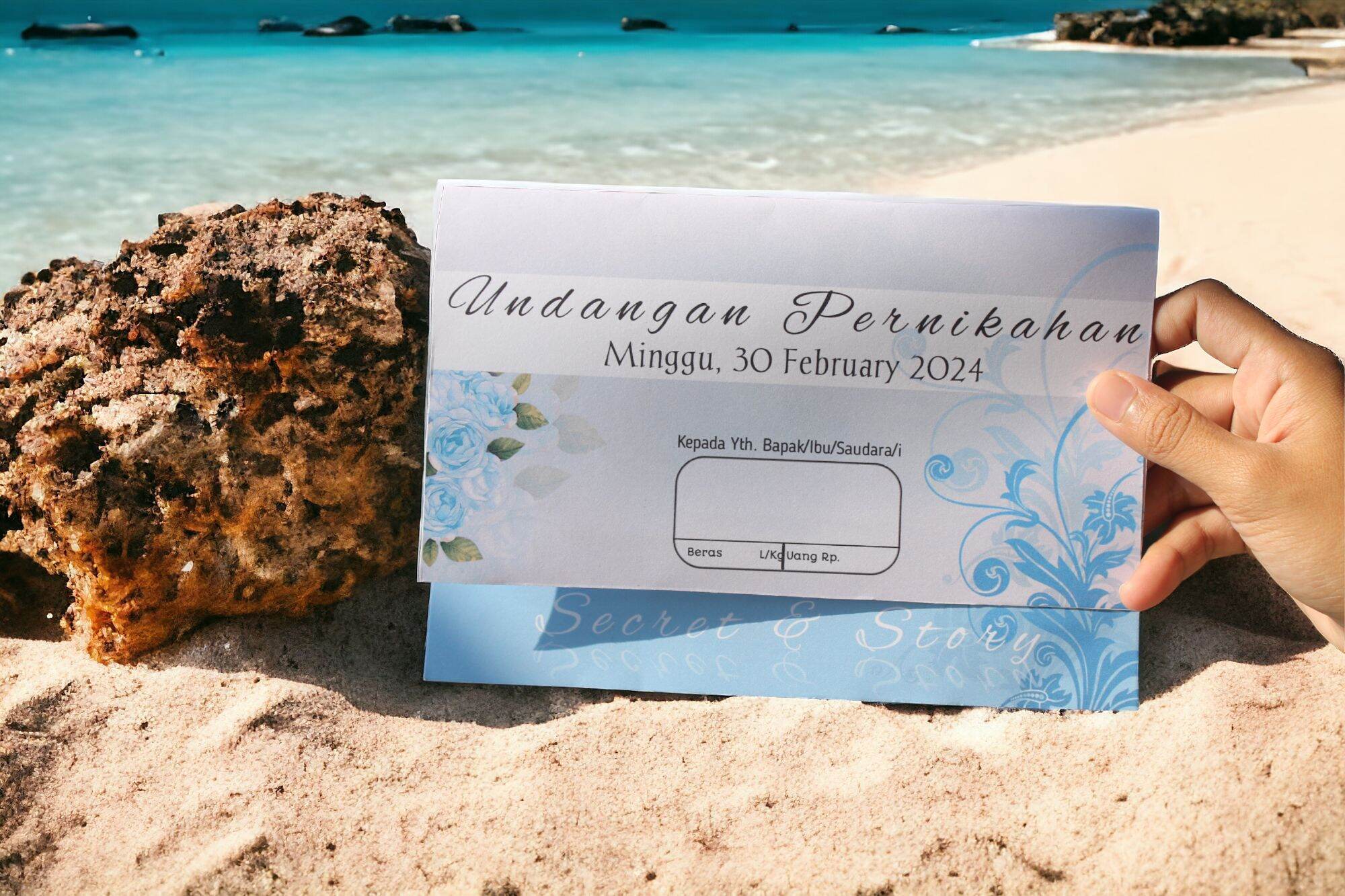 (Isi 50 Pcs) Undangan Kado, Undangan Orang Tua, Undangan Pernikahan ...