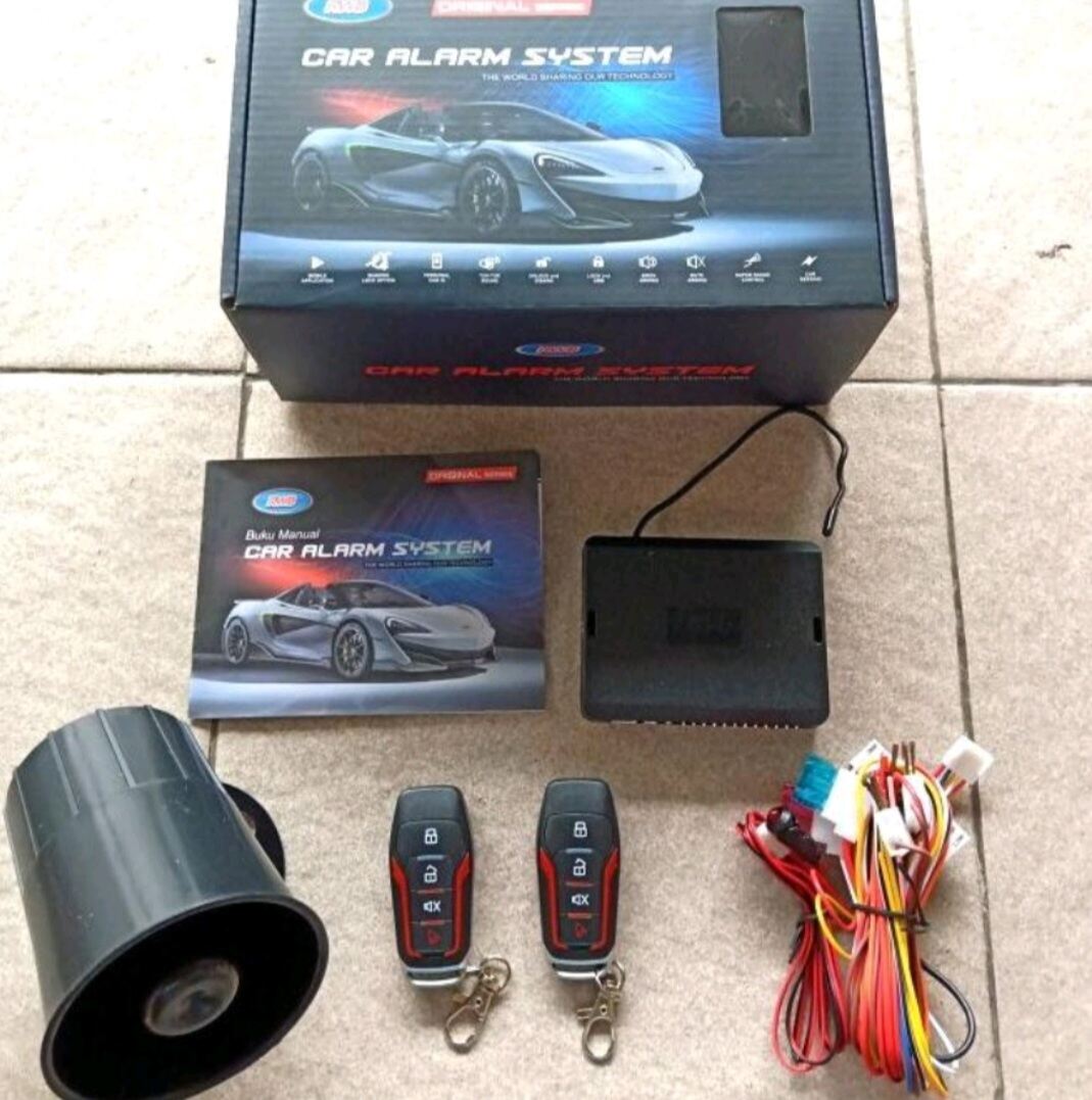 alarm mobil RWB 8804 /alam smart phon RWB | Lazada Indonesia