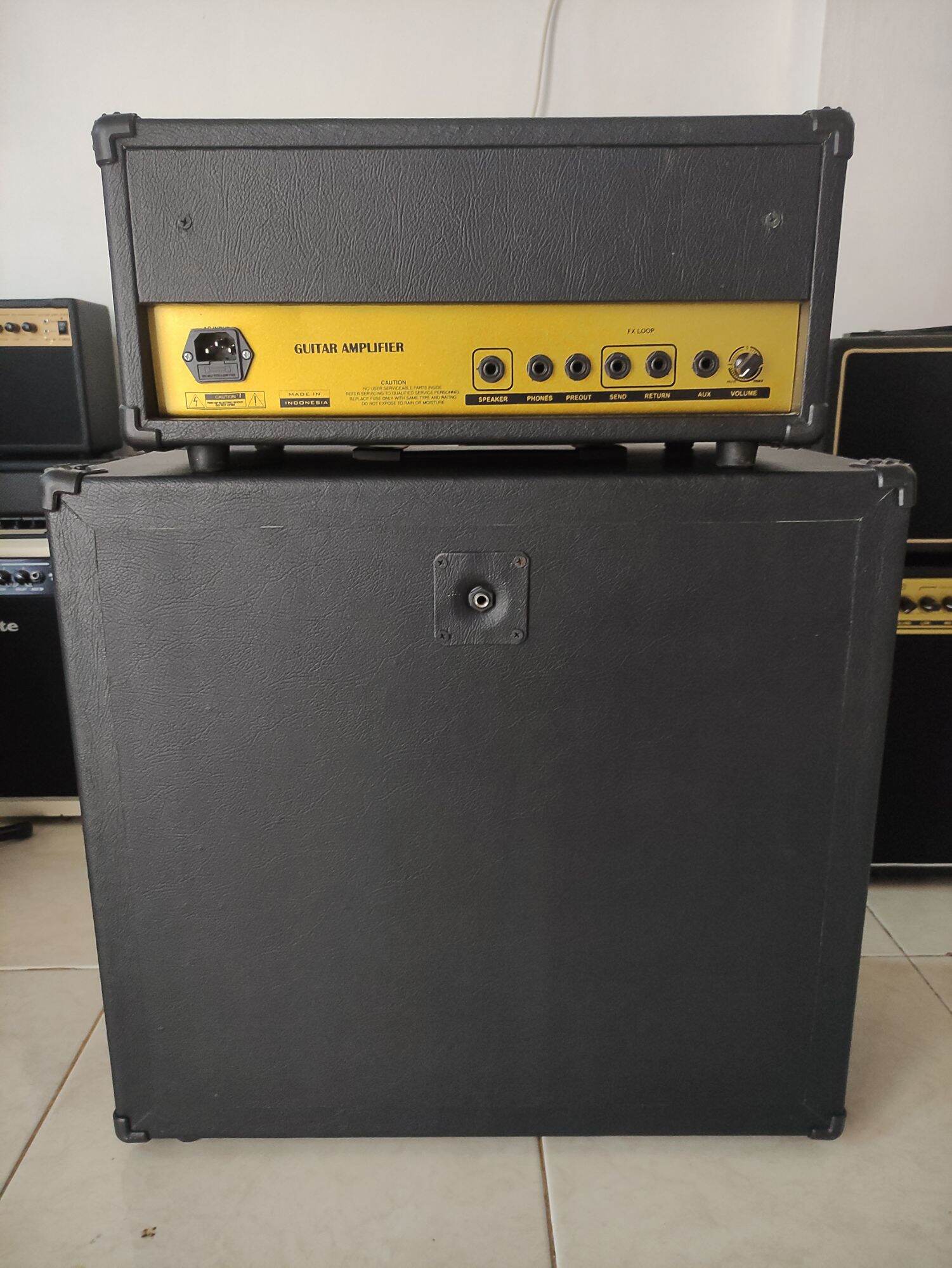 Ampli gitar head cabinet 12inch custom bergaransi | Lazada Indonesia