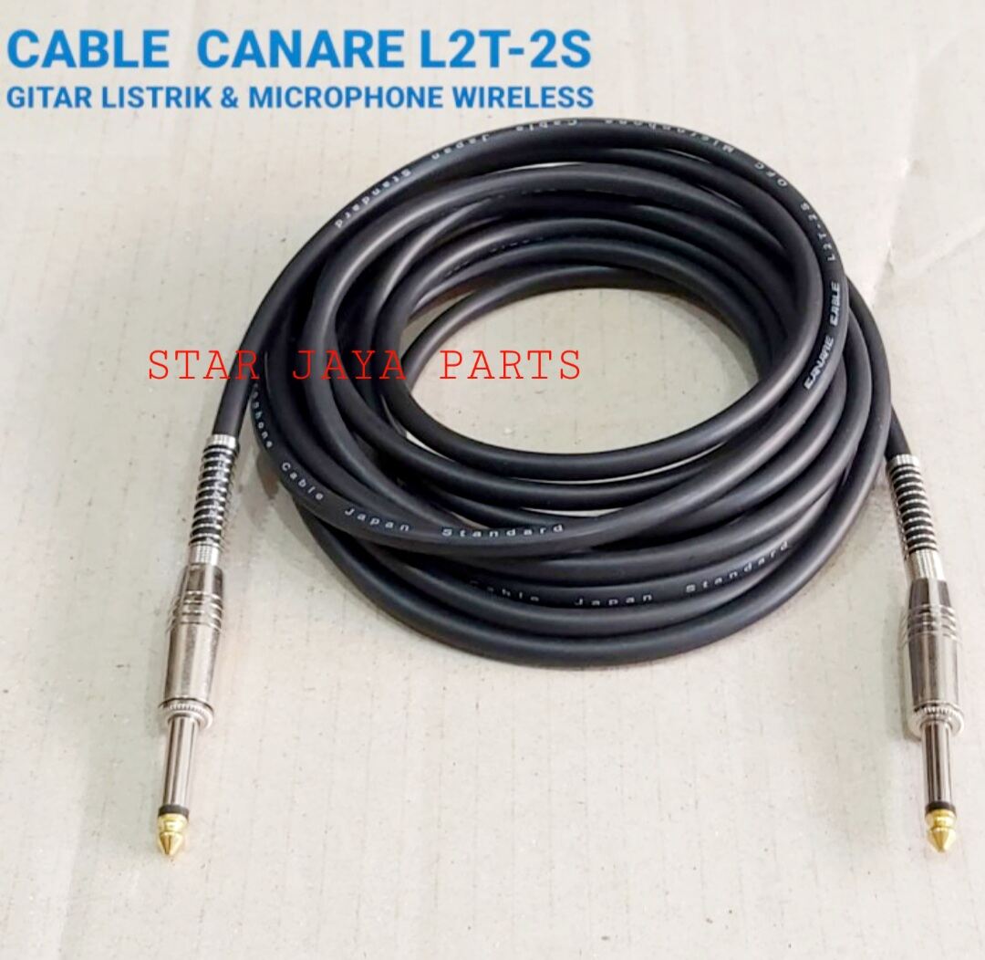 Kabel jack Gitar Listrik Akai To Akai 5 Meter Canare Cable L2T2S japan ...