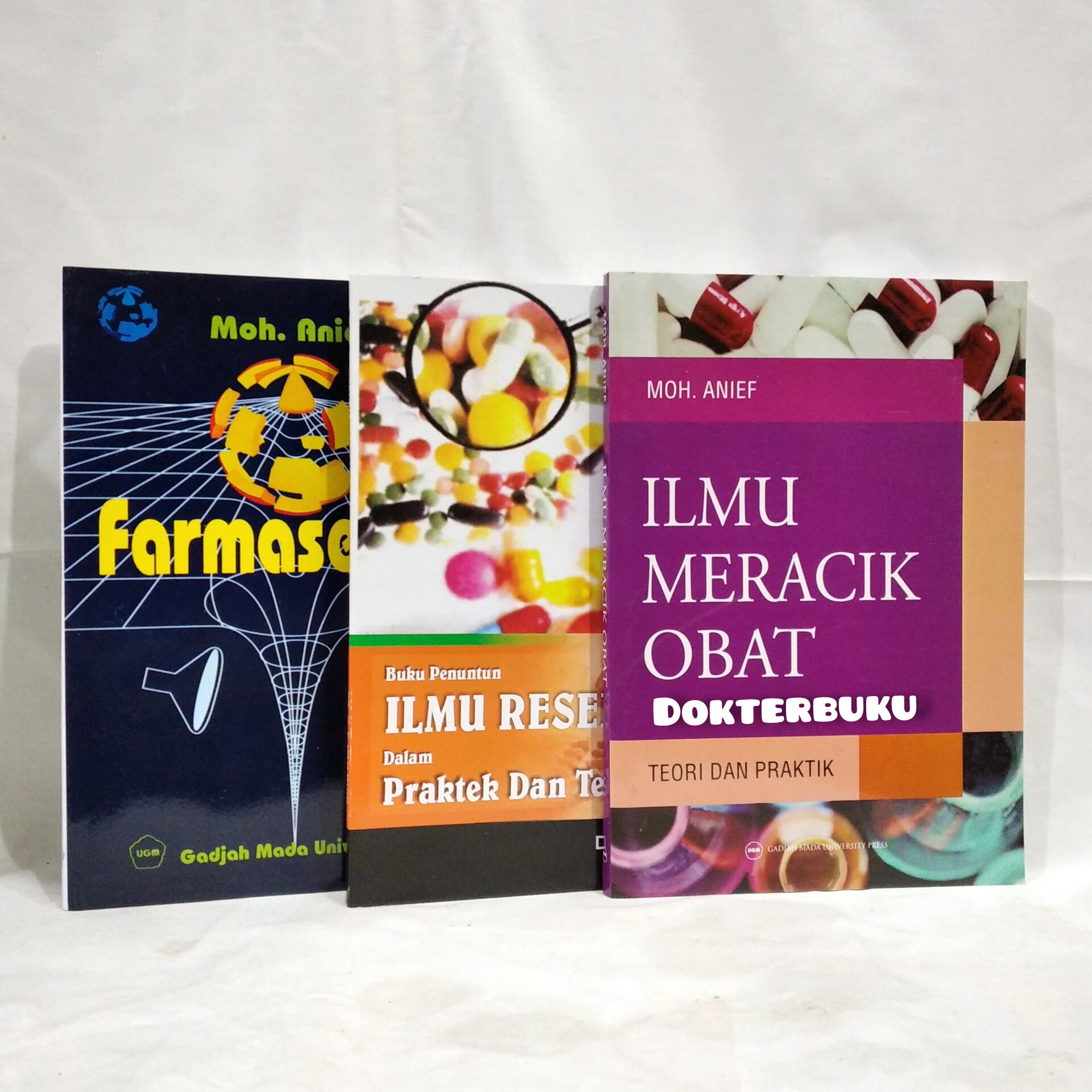 PAKET 3 BUKU FARMASI FARMASI, ILMU RESEP VAN DUIN DAN ILMU MERACIK OBAT ...