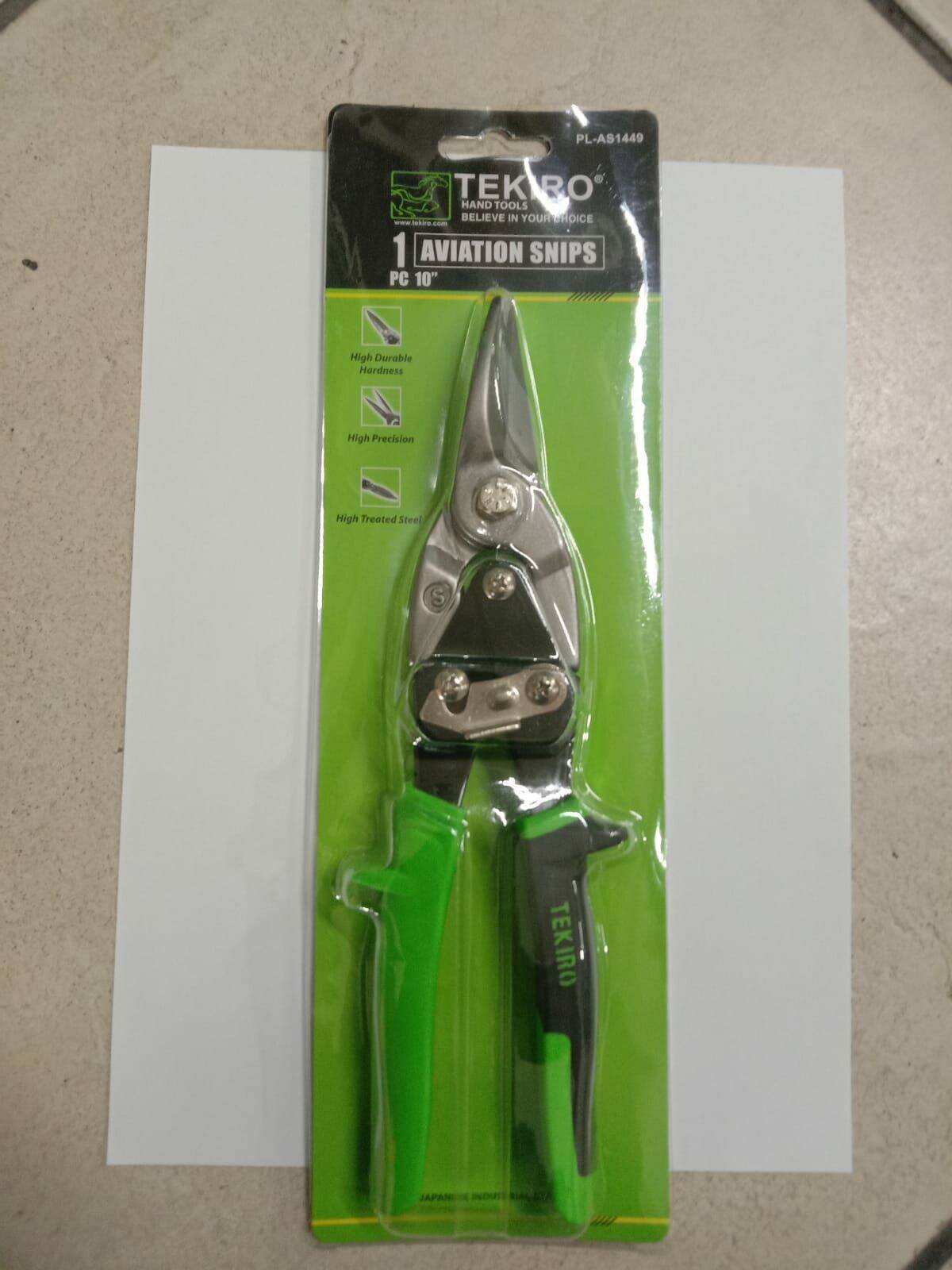 gunting seng baja ringan 10inch tekiro | Lazada Indonesia