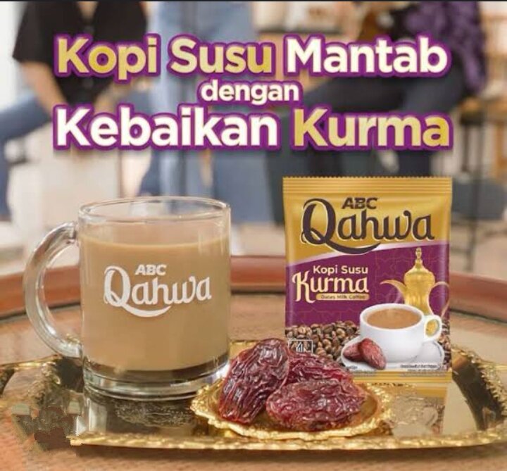 ABC Qahwa kopi susu Kurma Dates Milk Coffe/27 gr/10 sachet | Lazada ...
