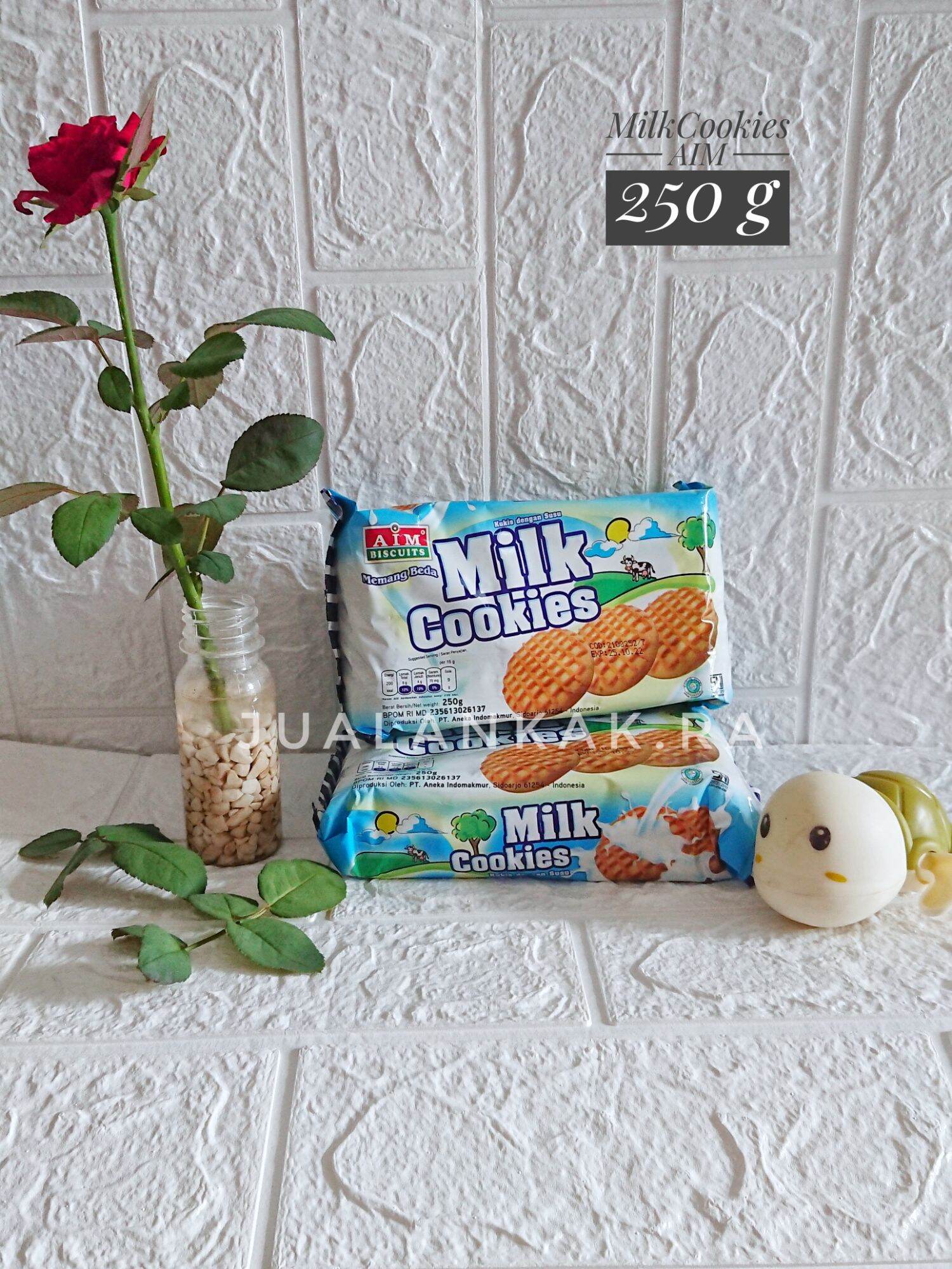 Biskuit Milk Cookies AIM | Lazada Indonesia
