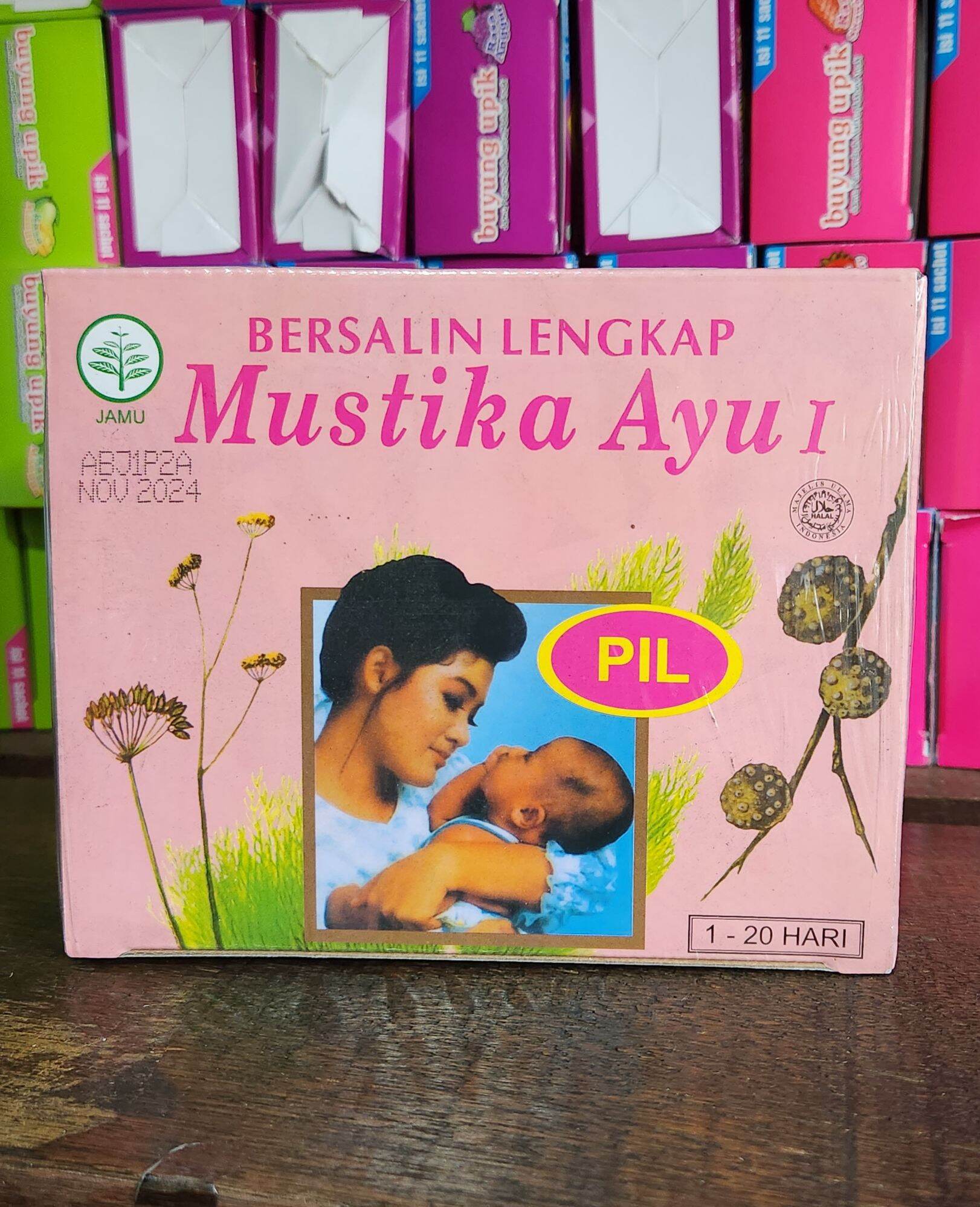 PIL Sehabis Bersalin Lengkap untuk 1 - 20 hari MUSTIKA AYU MERK AIR ...