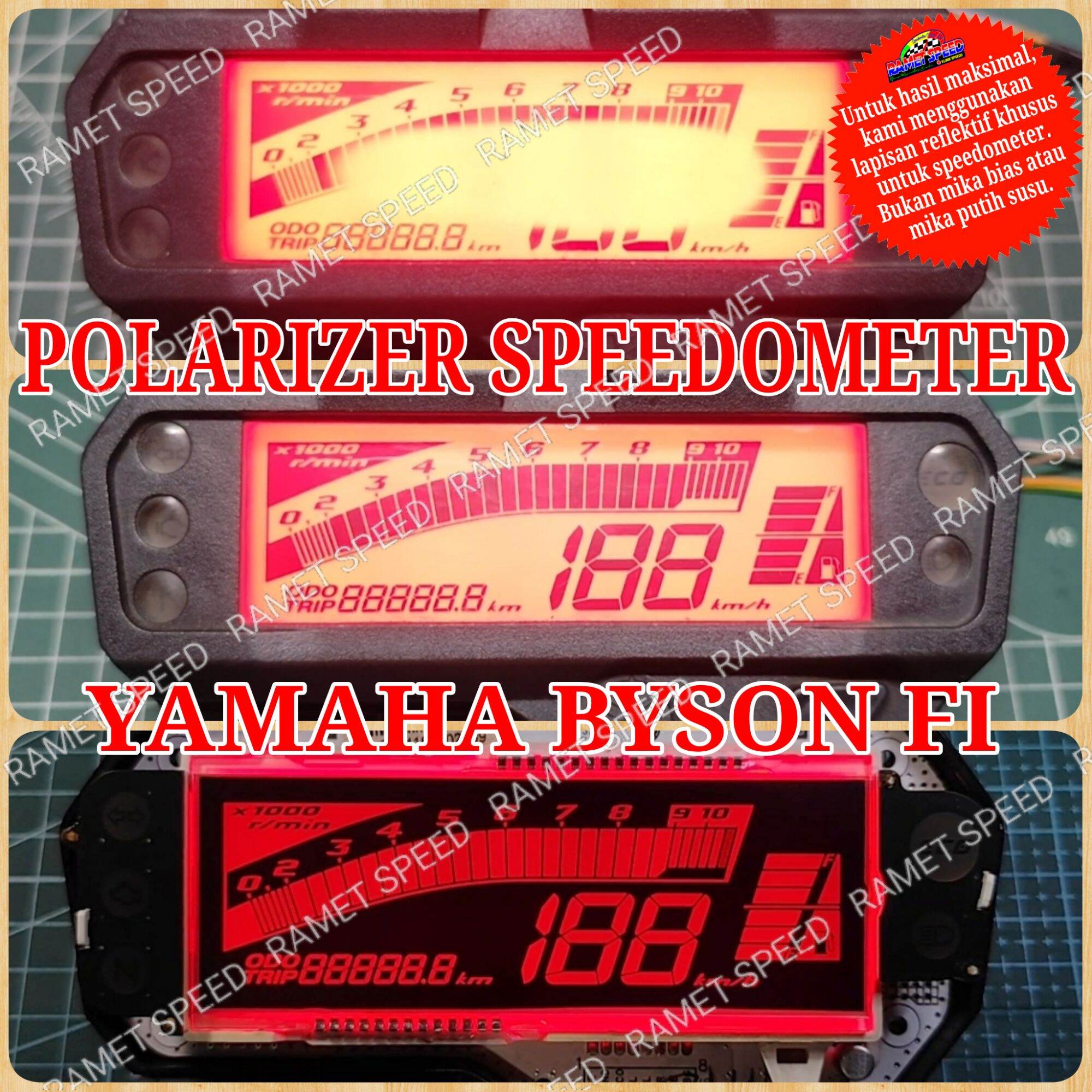 Polarizer speedometer Yamaha Byson FI polaris speedometer byson fi ...