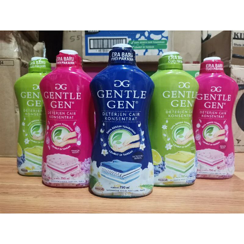 Gentle gen 750ml Detergen Cair All Varian | Lazada Indonesia