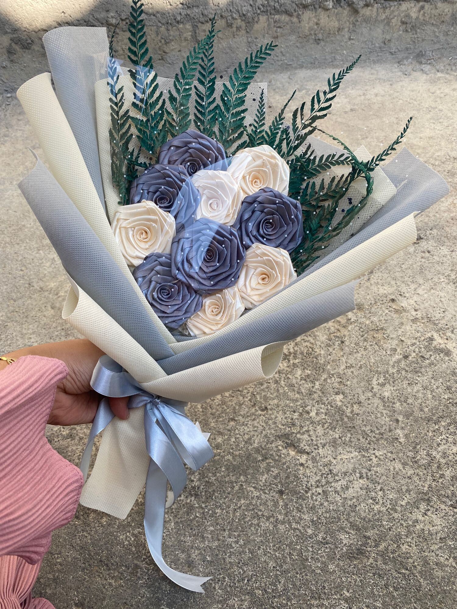 buket bunga satin pilihan warna 31,5 | Lazada Indonesia