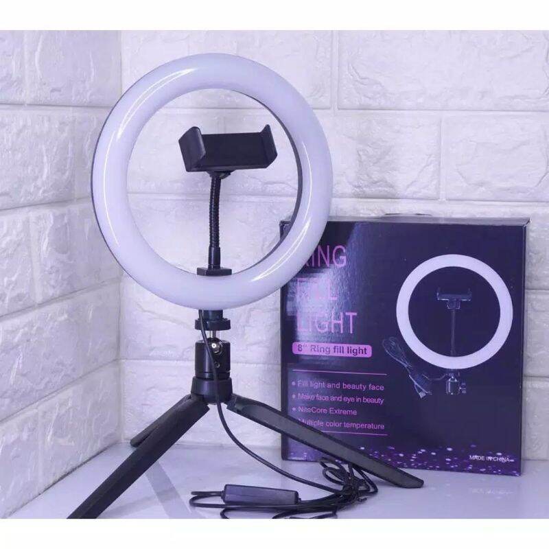 [MB] RING LIGHT LED 33CM Lampu 33 cm Make Up Vlog RingLight Lampu ...