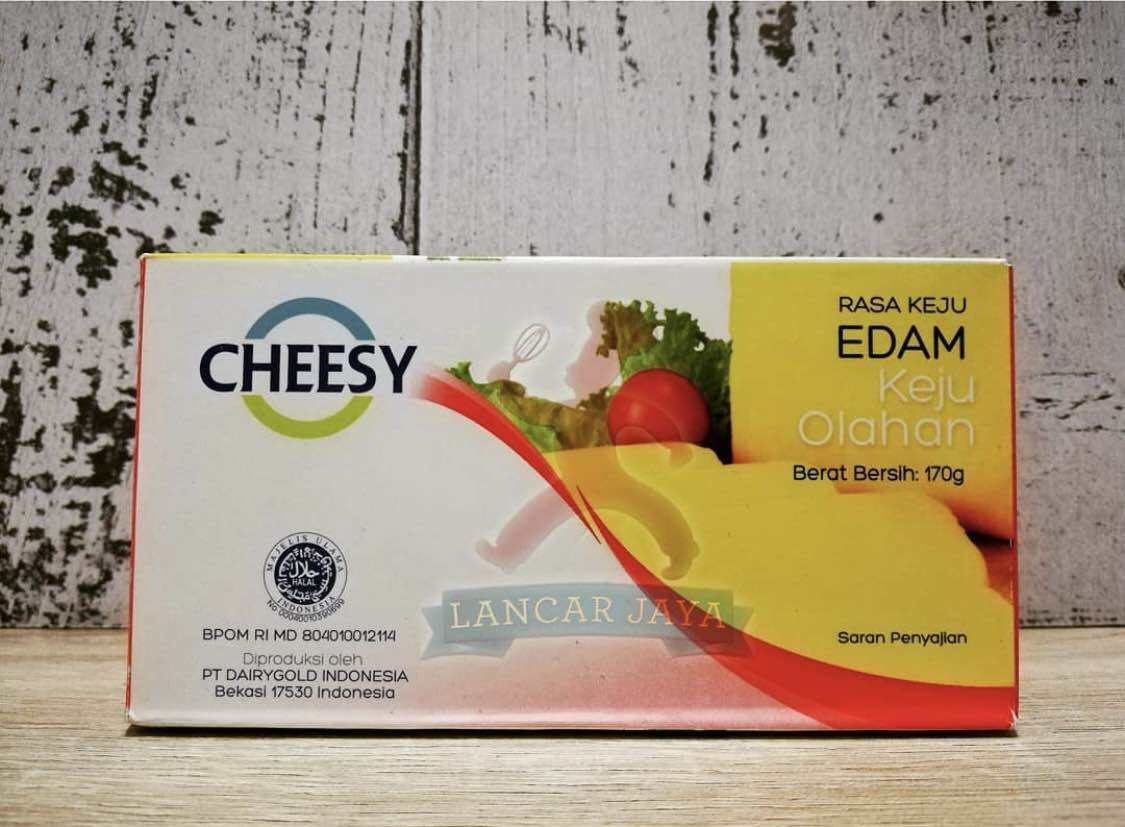 Keju edam cheesy 160 gram / keju cheesy edam 160 gram | Lazada Indonesia
