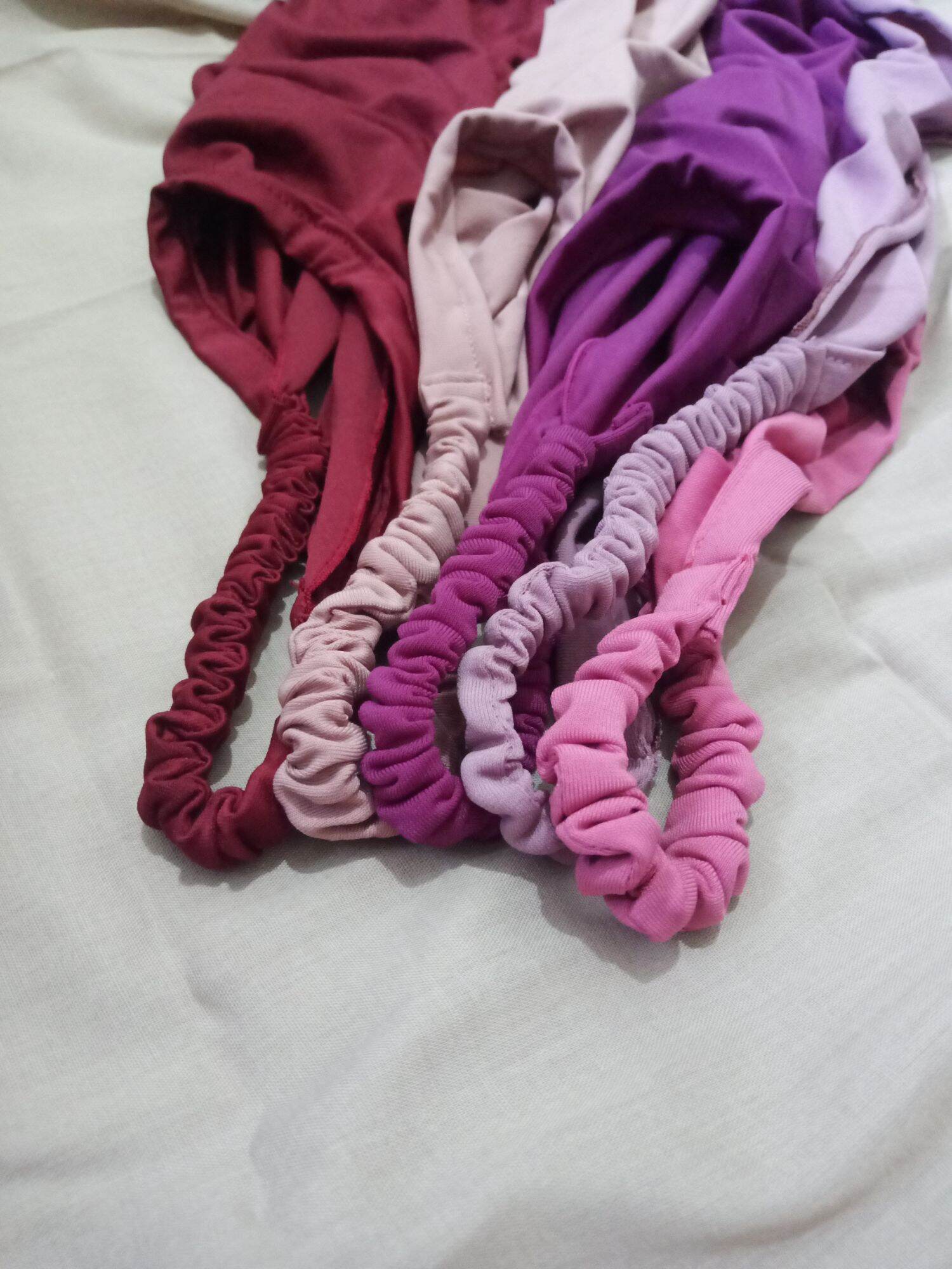 CADAR KARET PREMIUM - Maroon / Cadar Anak / Cadar Hijab / Cadar ...