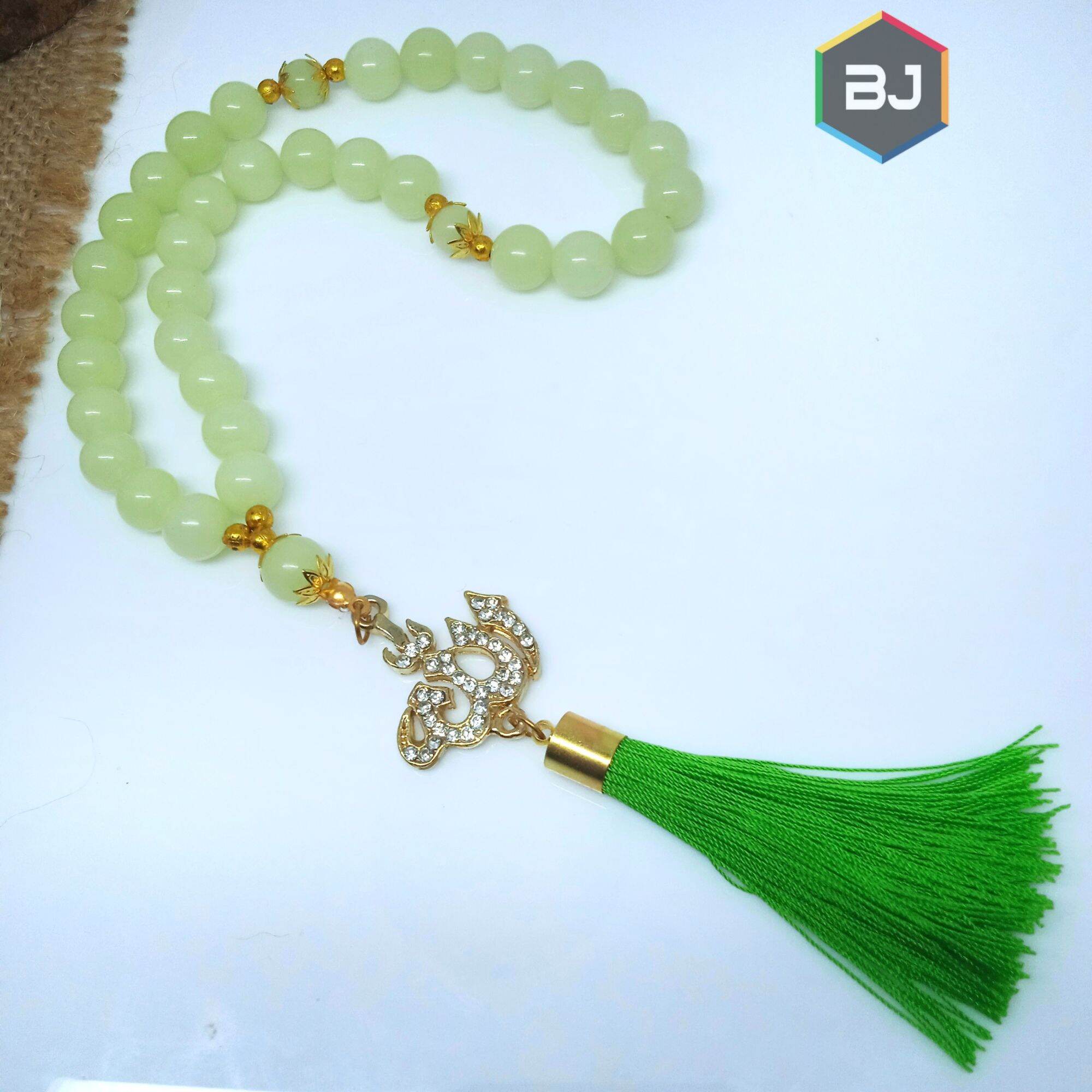 TASBIH BATU POSFOR 10MM+LAFADZ ALLAH 33 BUTIR MENYALA DALAM GELAP ...