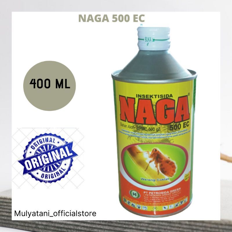 Insektisida Obat Pertanian Racun Hama Naga 500 EC Insektisida Racun ...