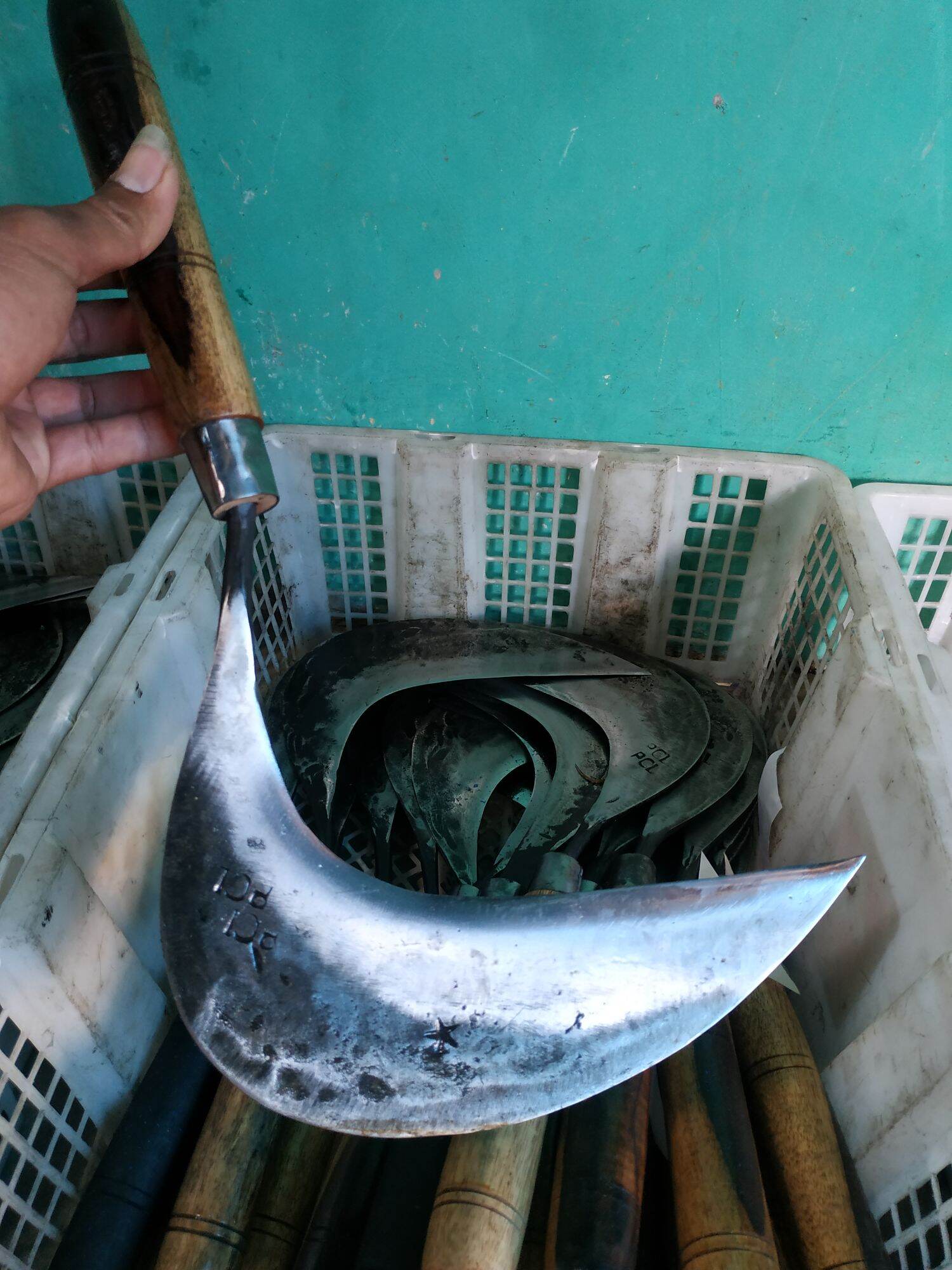 Arit Baja ASLI Garut/ Arit Rumput / Arit Padi / Arit Sabit// Alat ...