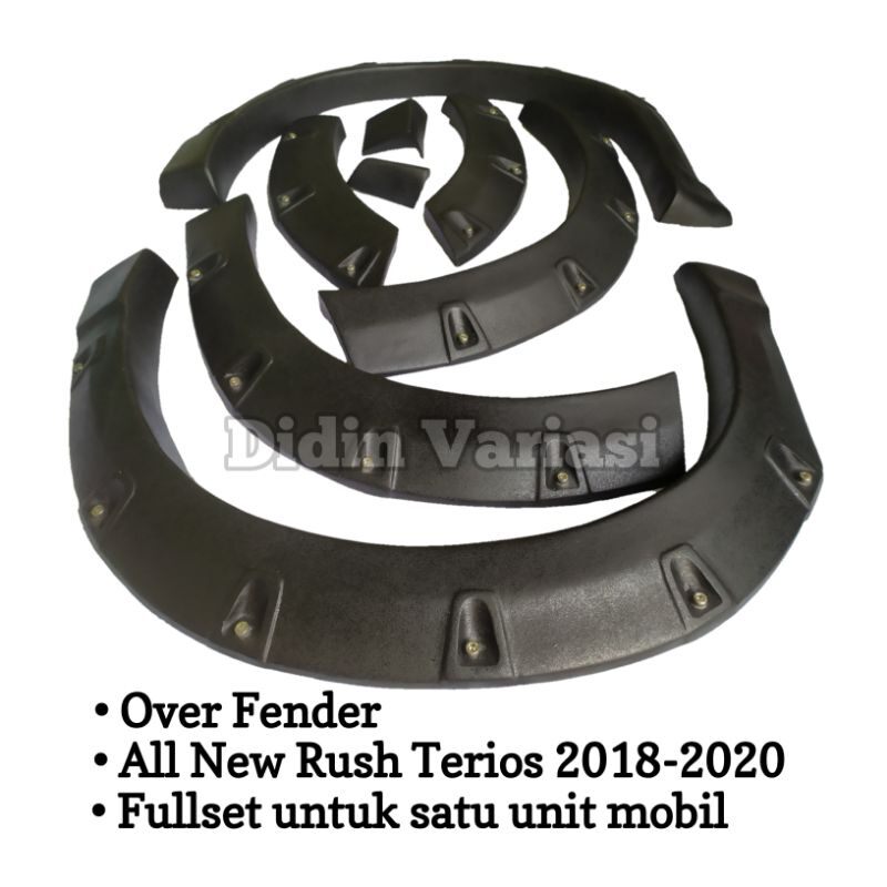 OVER FENDER RUSH TERIOS NEW MODEL MONSTER VARIASI BAUT L TAHUN 2017 ...