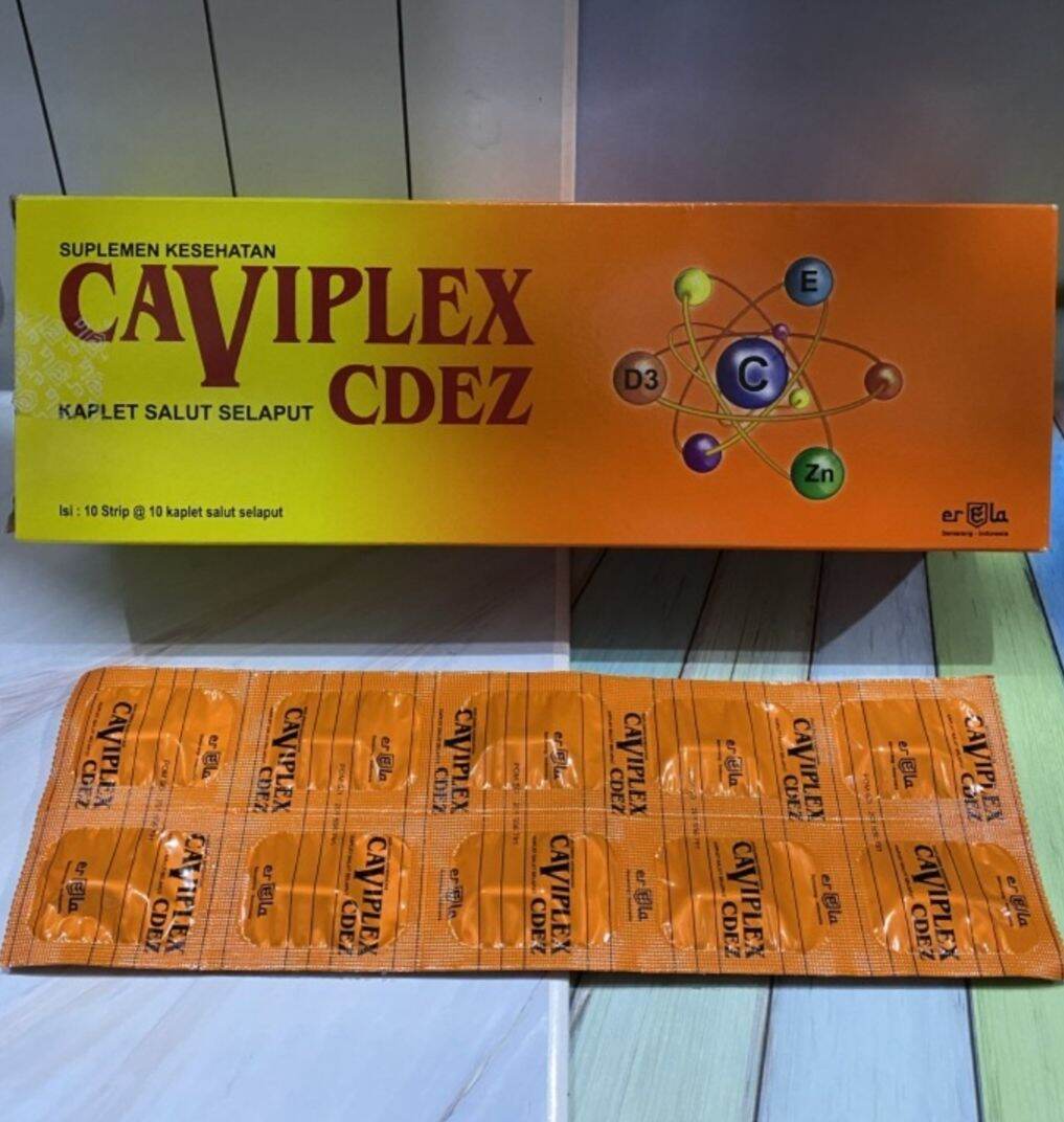 Erela Caviplex tablet Multivitamin | Lazada Indonesia