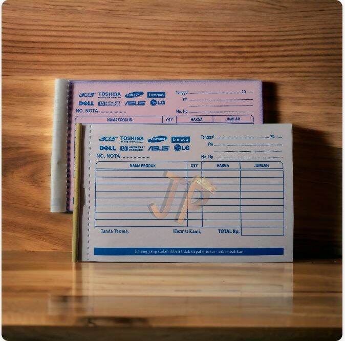 Nota Toko Komputer 2 Ply Untuk Service Komputer Dan Penjualan | Lazada ...
