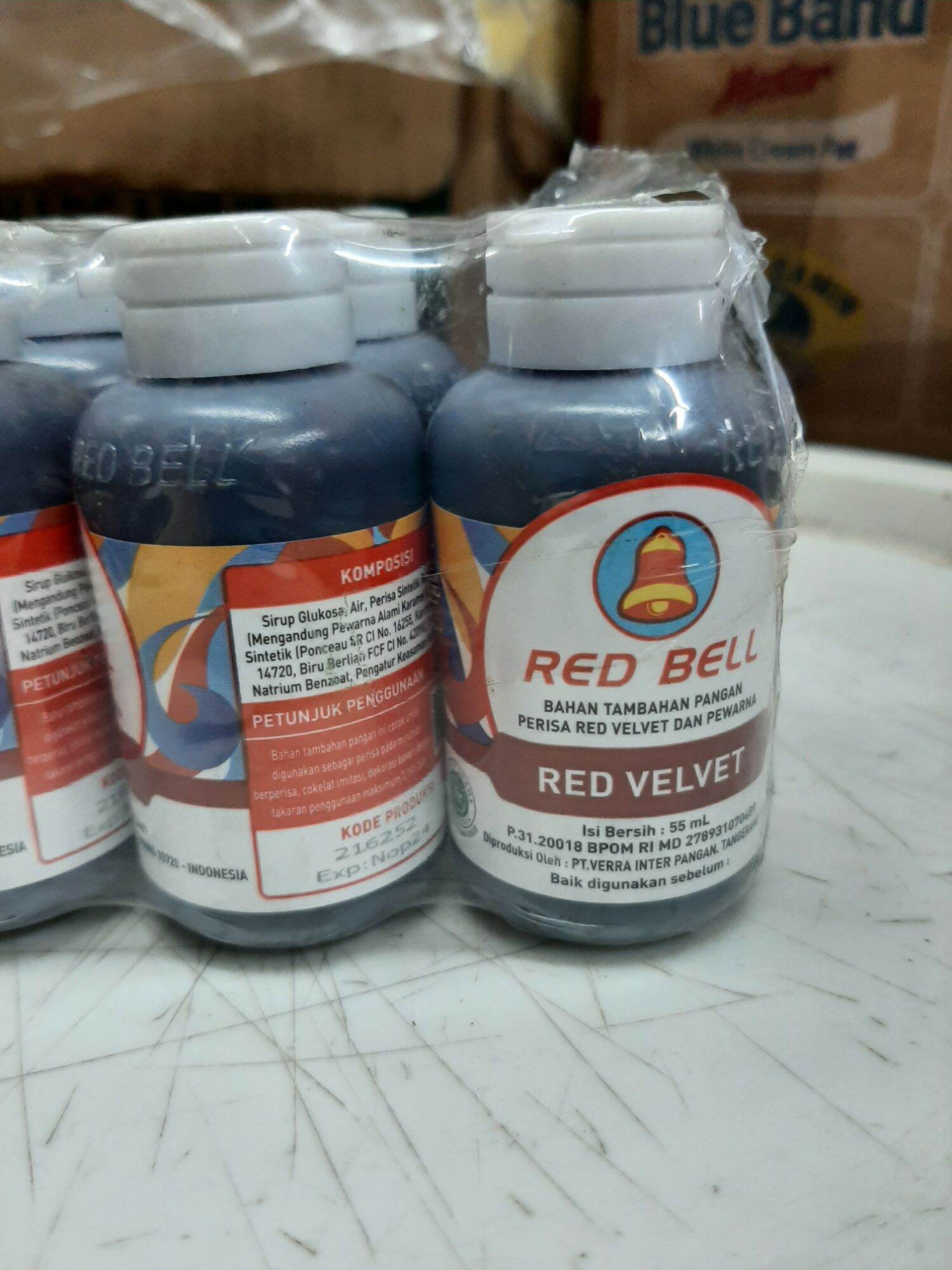 Pasta atau perisa makanan Red Bell - Red Velvet 55 ml | Lazada Indonesia
