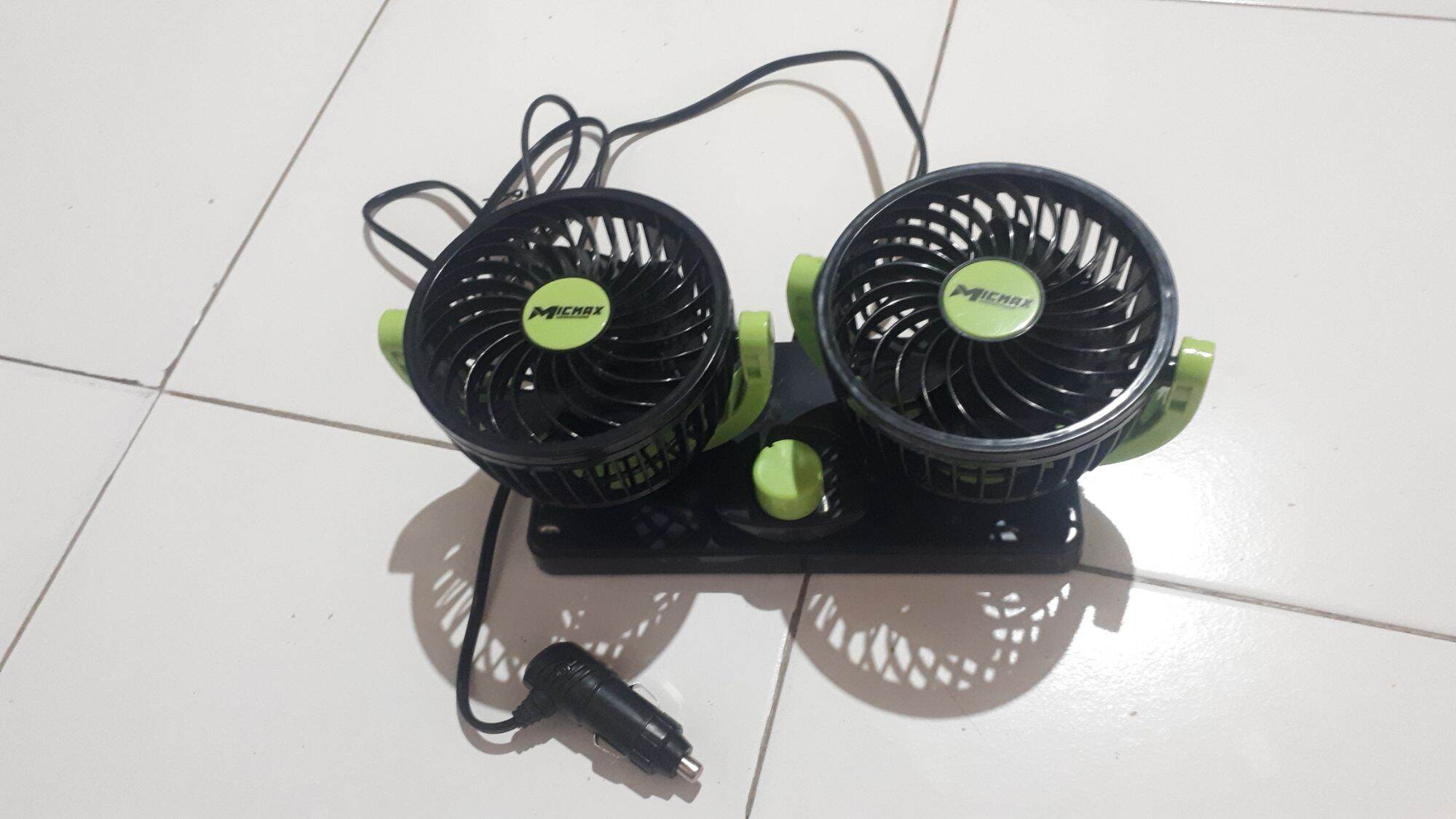 Kipas Angin Mobil Model Colokan Lighter 12 Volt Untuk Semua Jenis Mobil ...