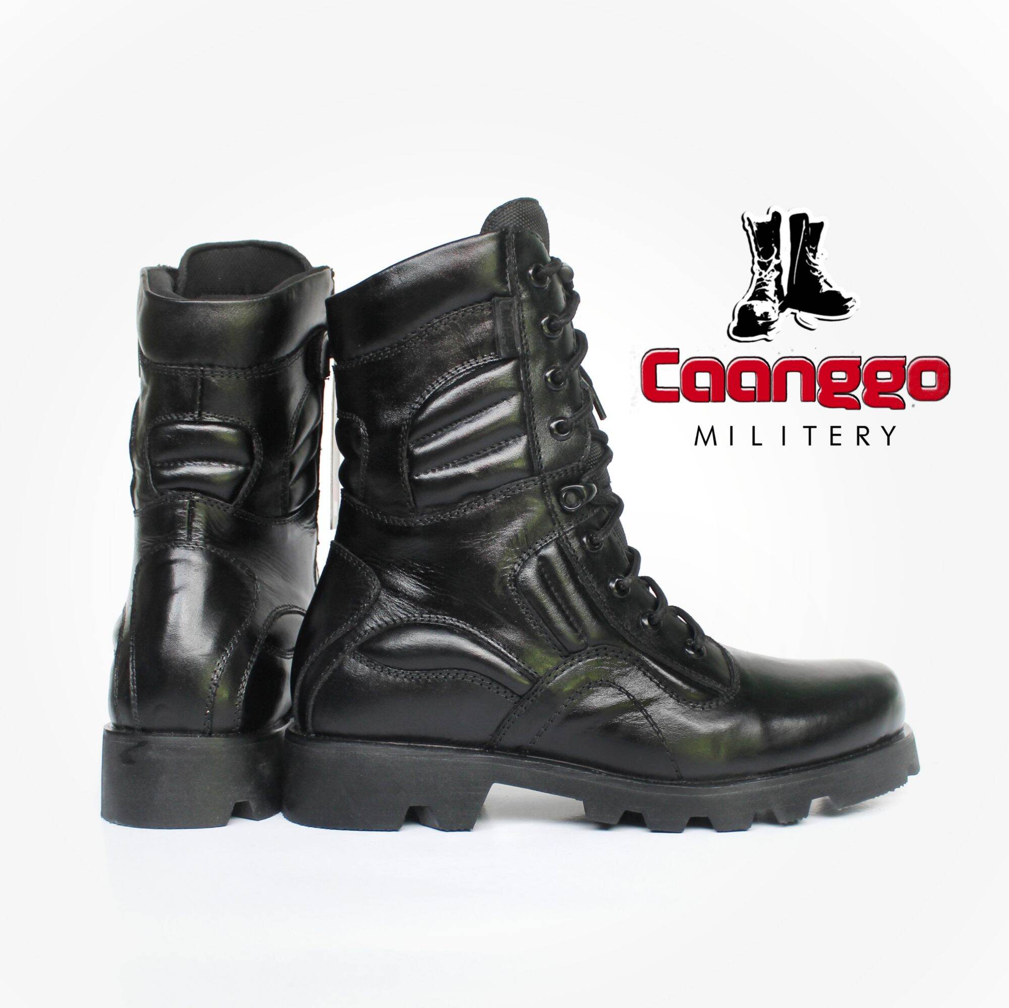 Sepatu PDL TNI TERBARU 2023 FULL KULIT SEPATU PDL POLRI TNI SATPAM ...