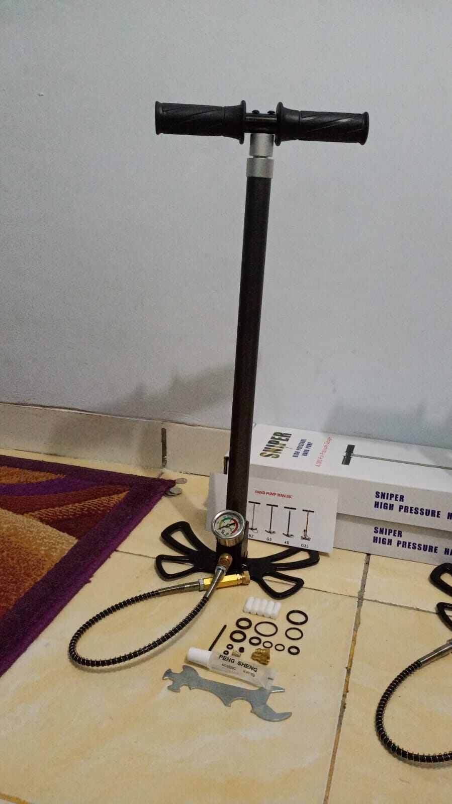 pompa PCP 4 6000 psi DENGAN SELANG PLUG N PLAY | Lazada Indonesia