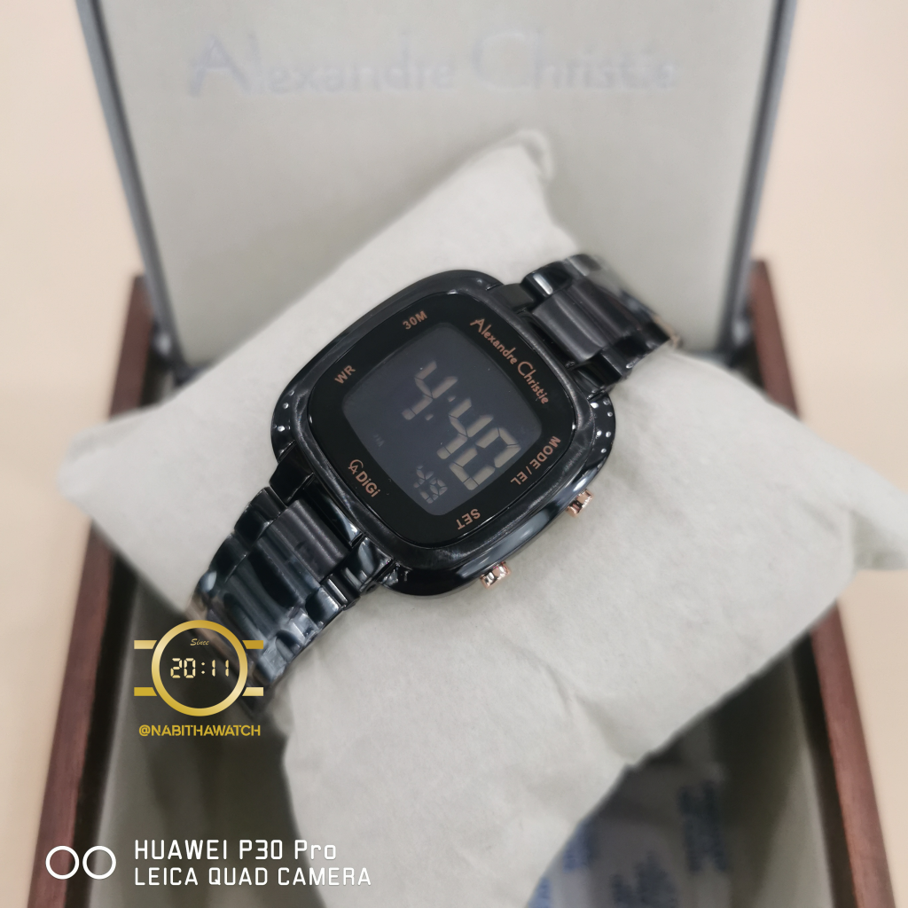 Alexandre Christie AC 9356 Black Knop Rose LHBIPBARG Jam Tangan Wanita ...