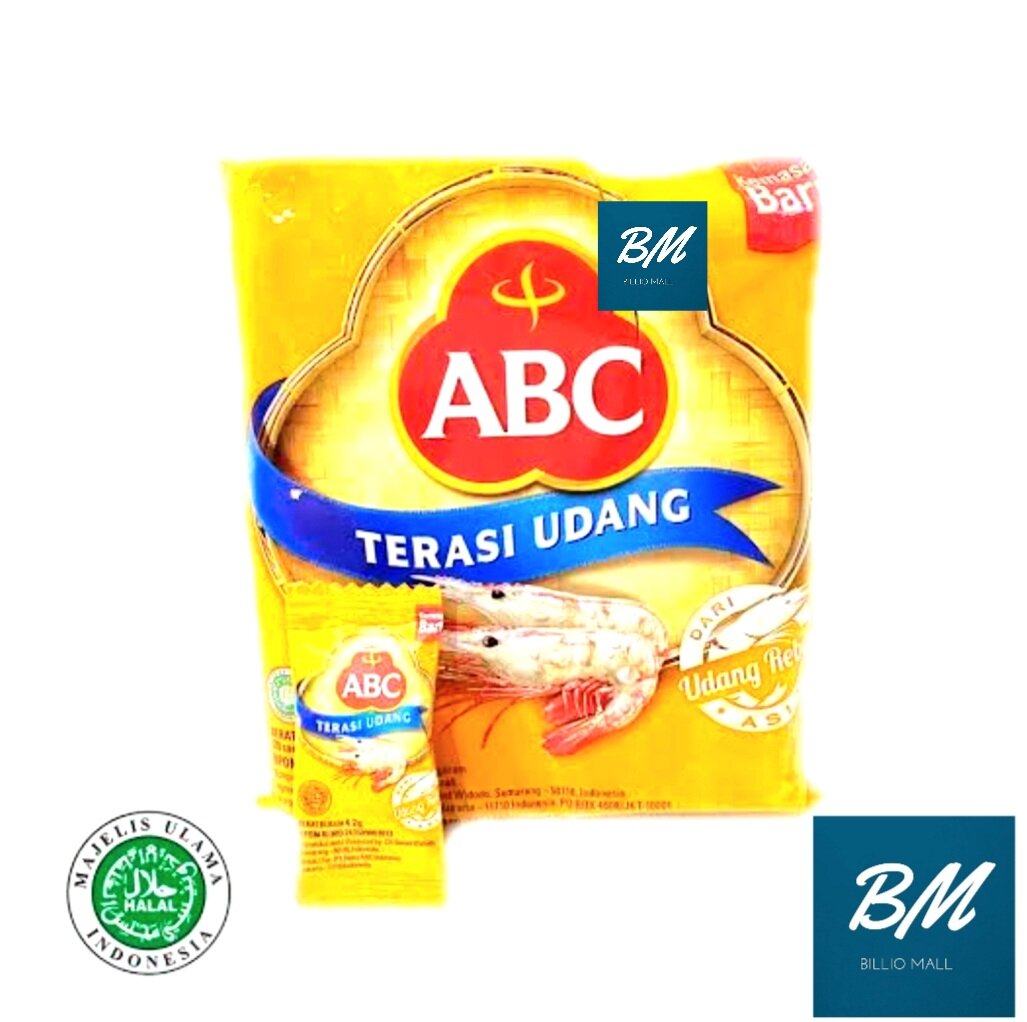 ABC Terasi Udang 20 Pcs / Terasi Udang Rebon ABC 20 Sachet x 4,2 gr ...