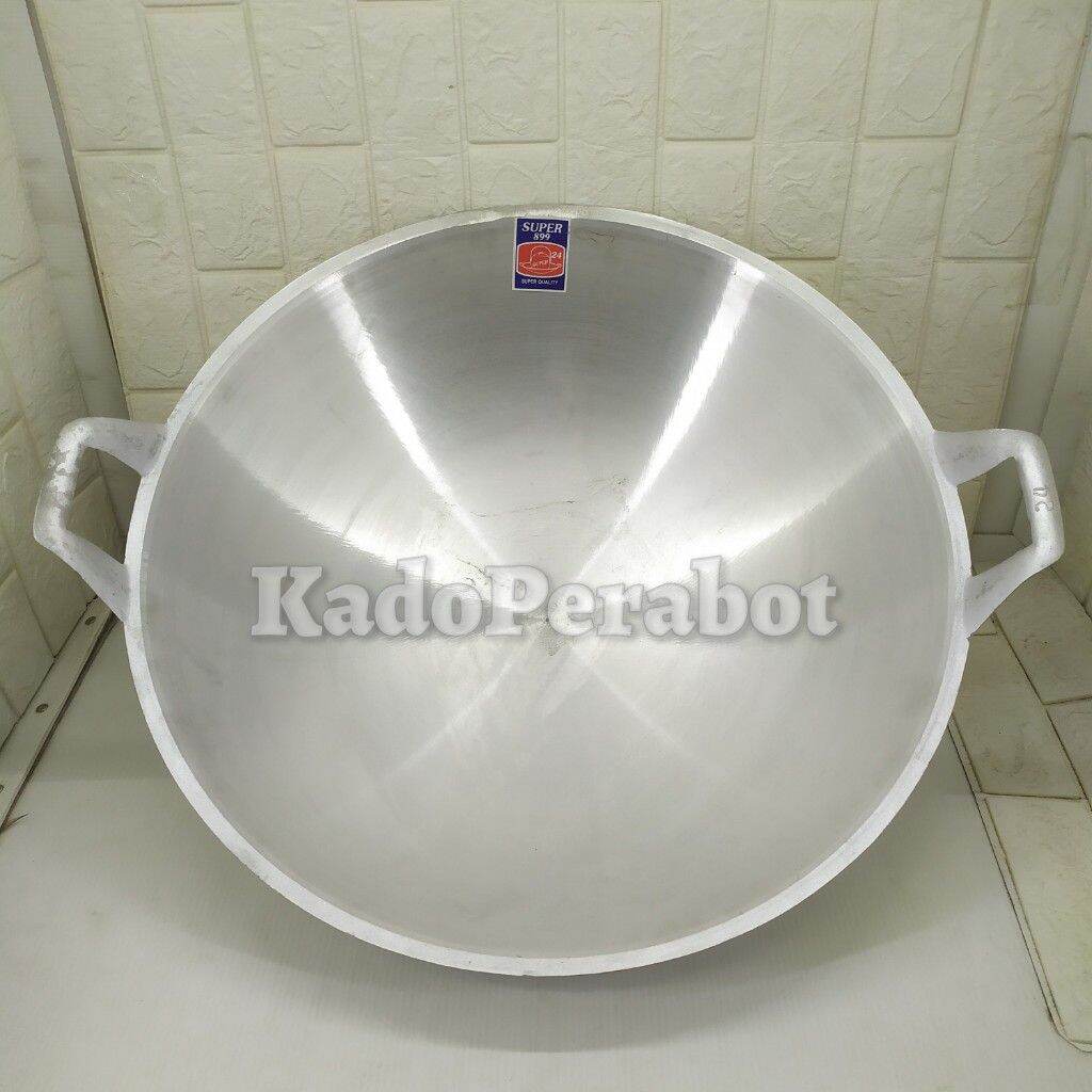 kuali masak gorengan - kuali penggorengan besar - wajan kuali super 24 ...