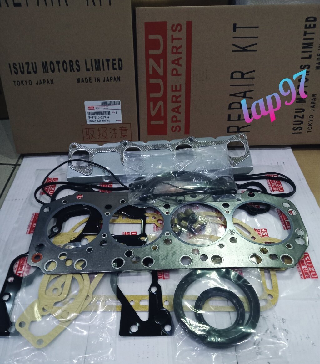 PAKING SET FULL SET PAKING DEKSEL SET ISUZU PANTHER 2.5 2500cc GRAFITE | Lazada Indonesia