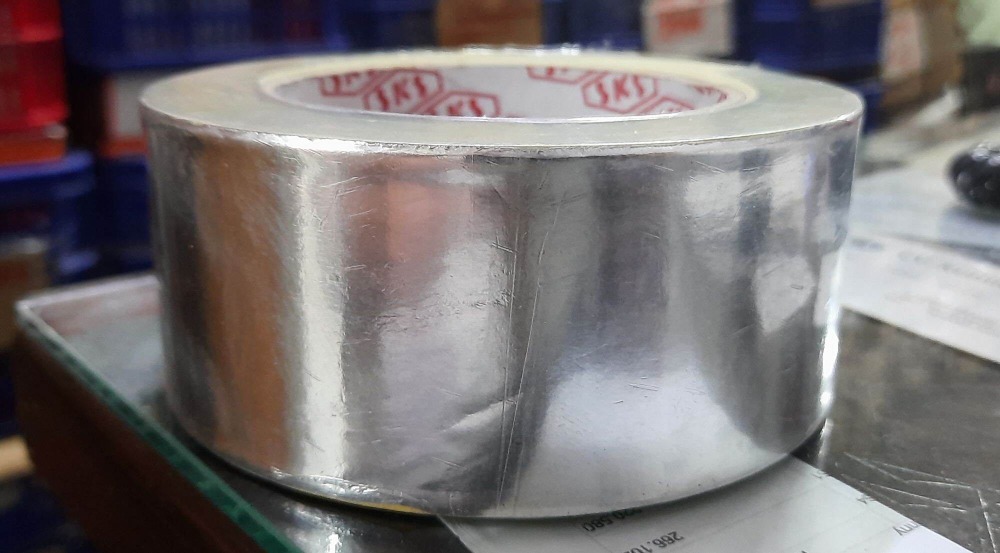 1 Rol Aluminium Foil / Kertas Almunimium Tempel mirip lakban | Lazada ...