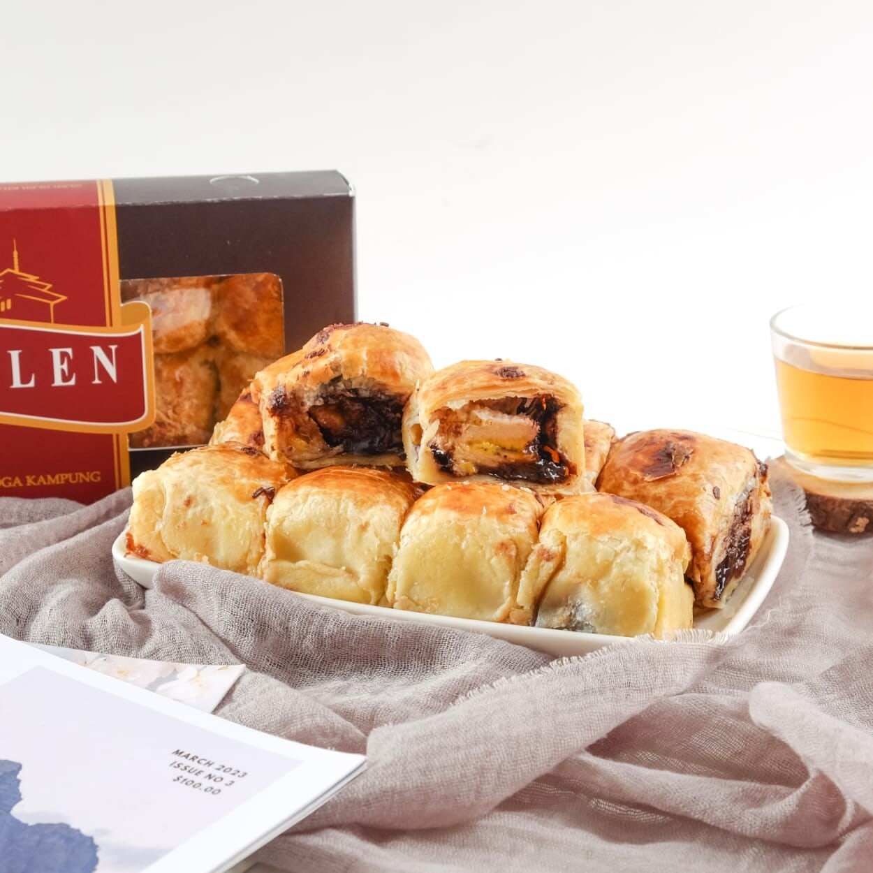 Bolen Mini Pisang Cokelat isi 18 Pcs Boga kampung Oleh Oleh Khas ...