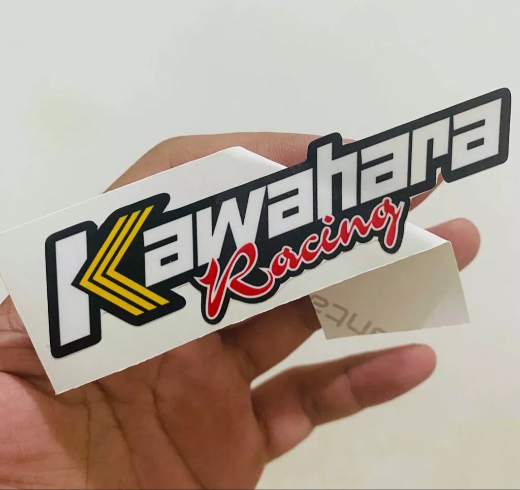 Stiker cutting logo kawahara racing | Lazada Indonesia