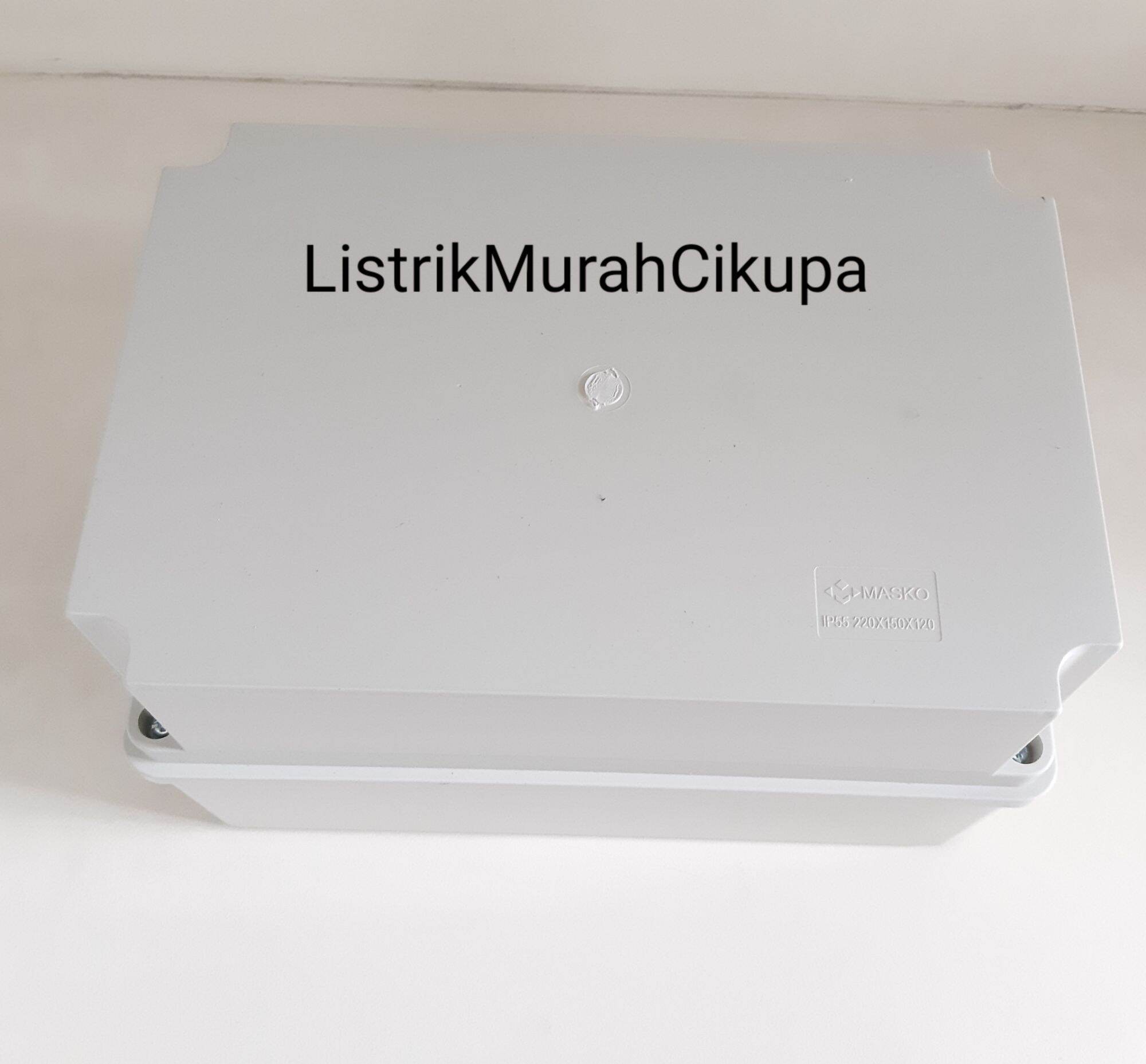 Masko Doradus 220x150x120MM Datar Duradus Cream Plastik Kotak Junction ...