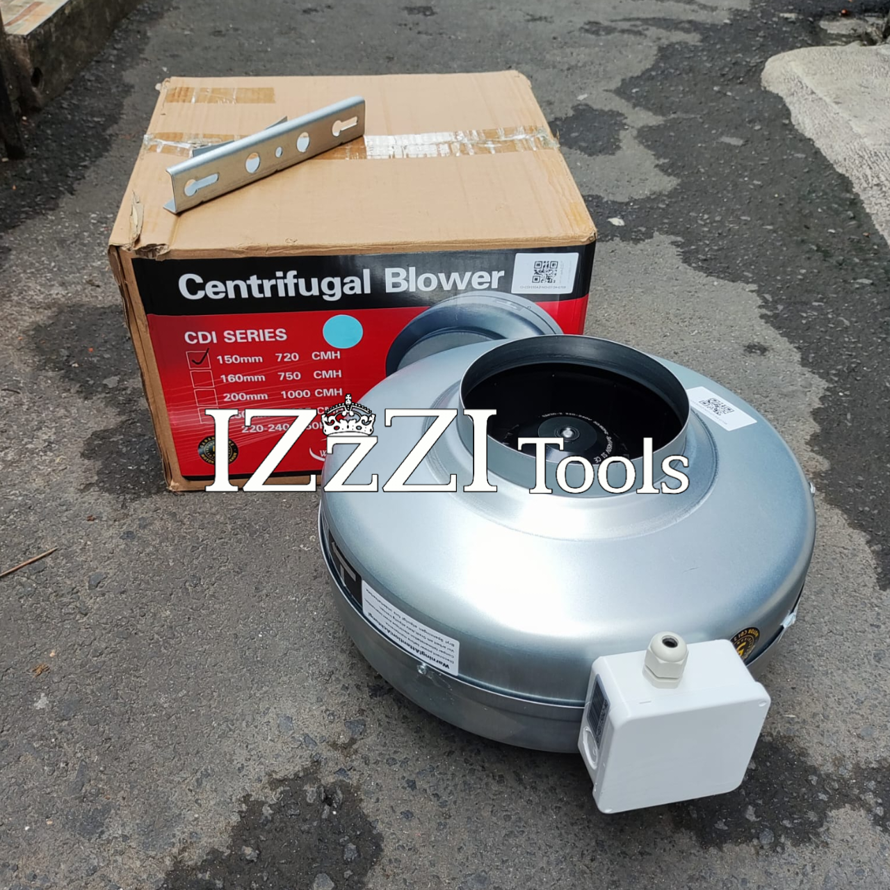 Centrifugal Blower Ducting 5 Inch Kipas Blower Hisap Model CI-CDI 125 ...