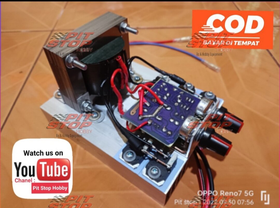 Power inverter PAC / VAC 4TR trafo 3 Amper murni flip flop plus driver ...