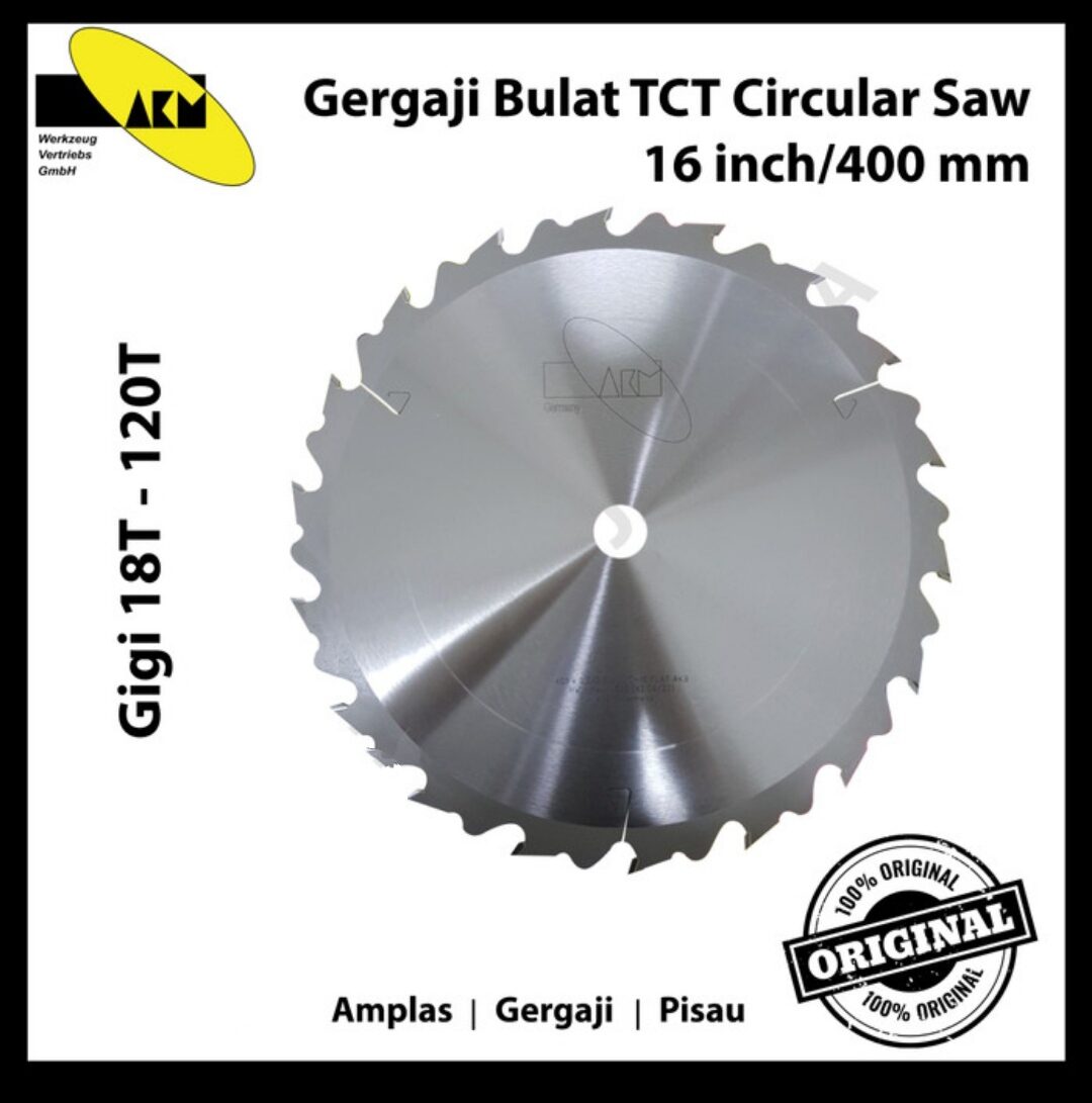 TCT Circular Saw AKM 16 Inch 60 T 120 T Mata Gergaji Bulat Mata tct-circular-saw-akm-16-inch-60-t-120-t-mata-gergaji-bulat-mata